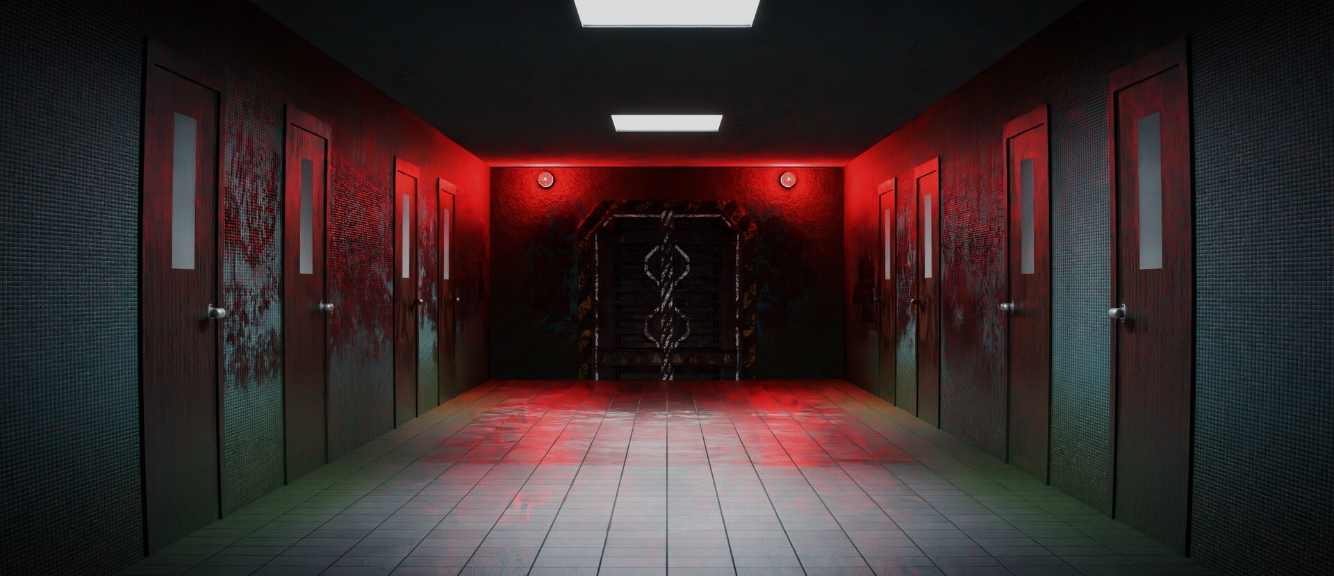 ArtStation - Darkholme hospital