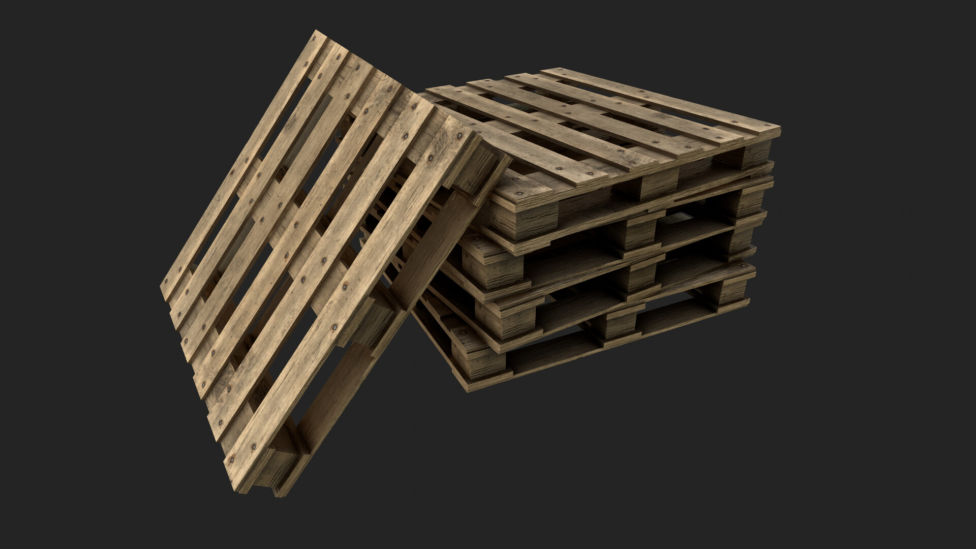ArtStation - Wood Pallet