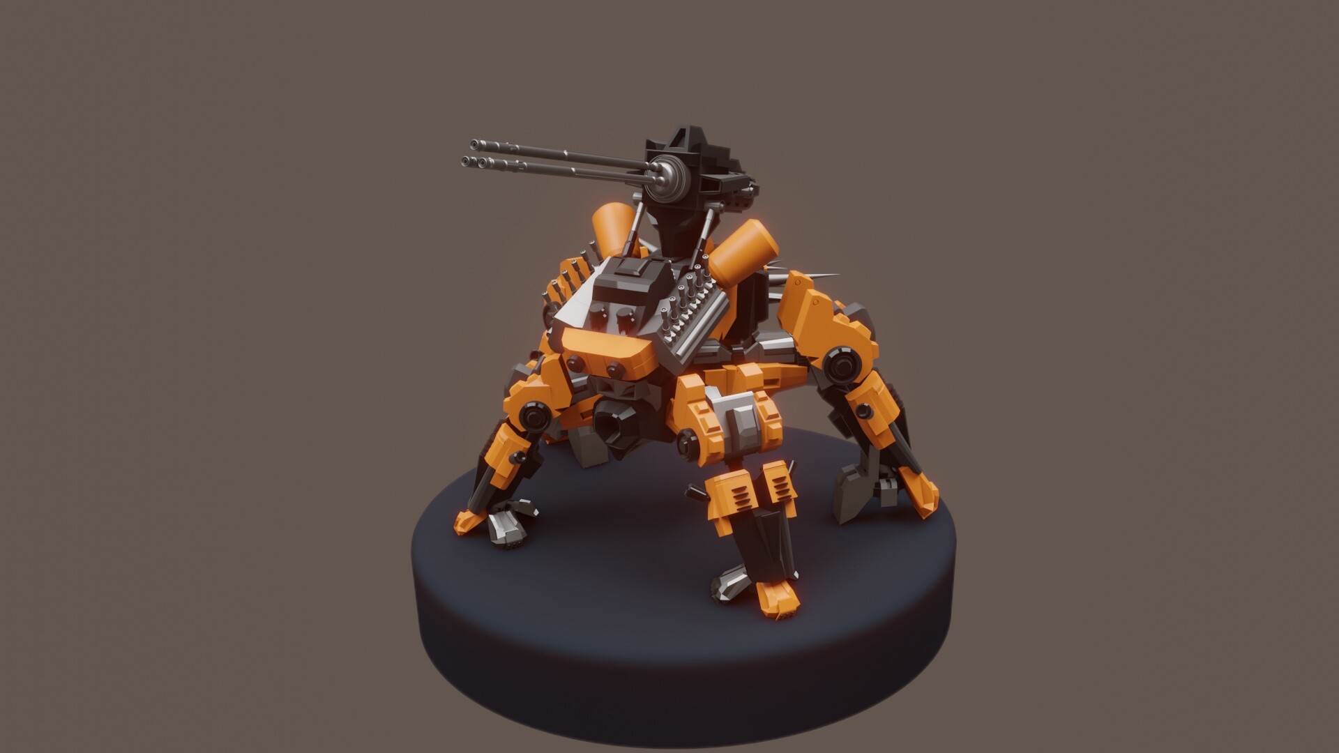 ArtStation - Low poly bot