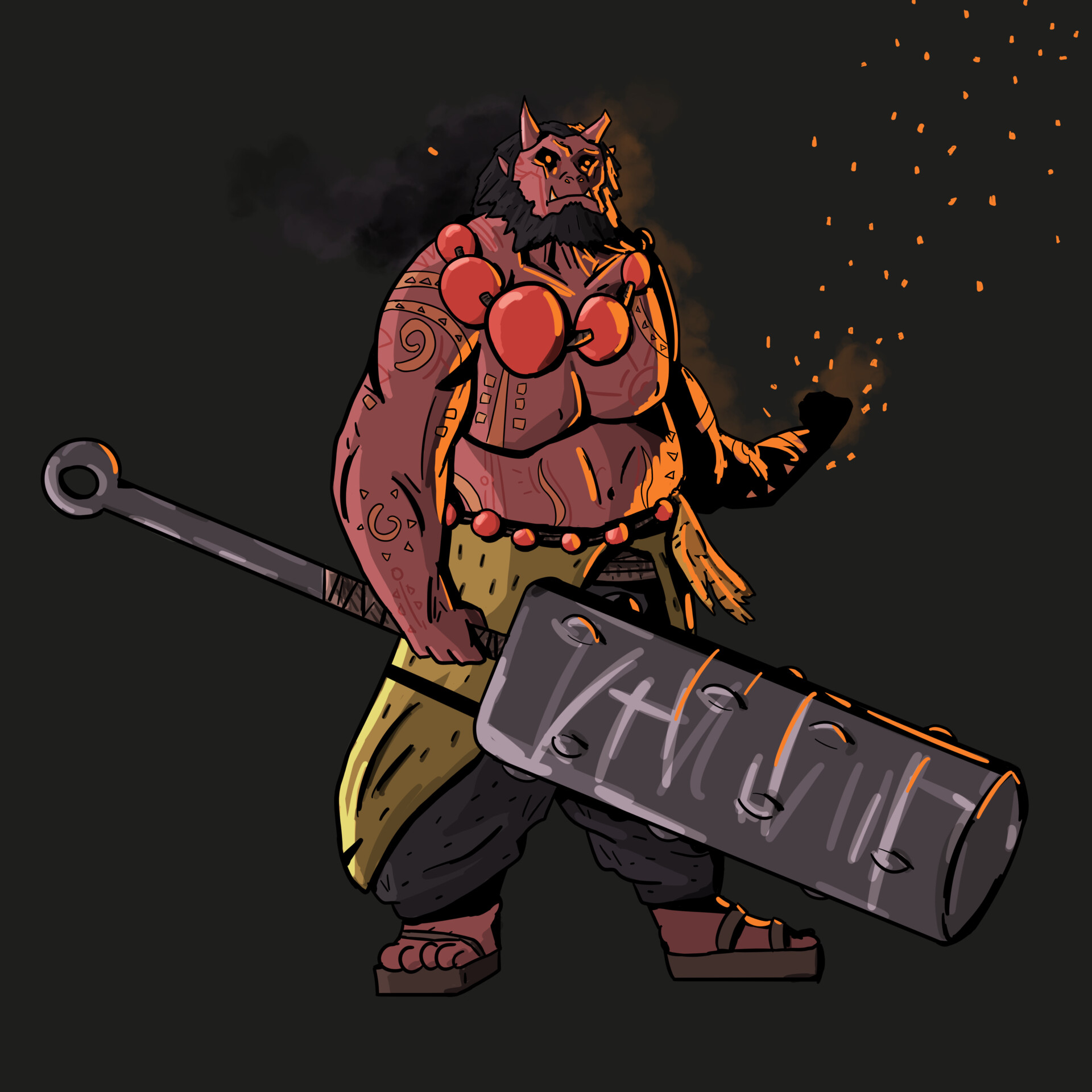 ArtStation - Red Oni