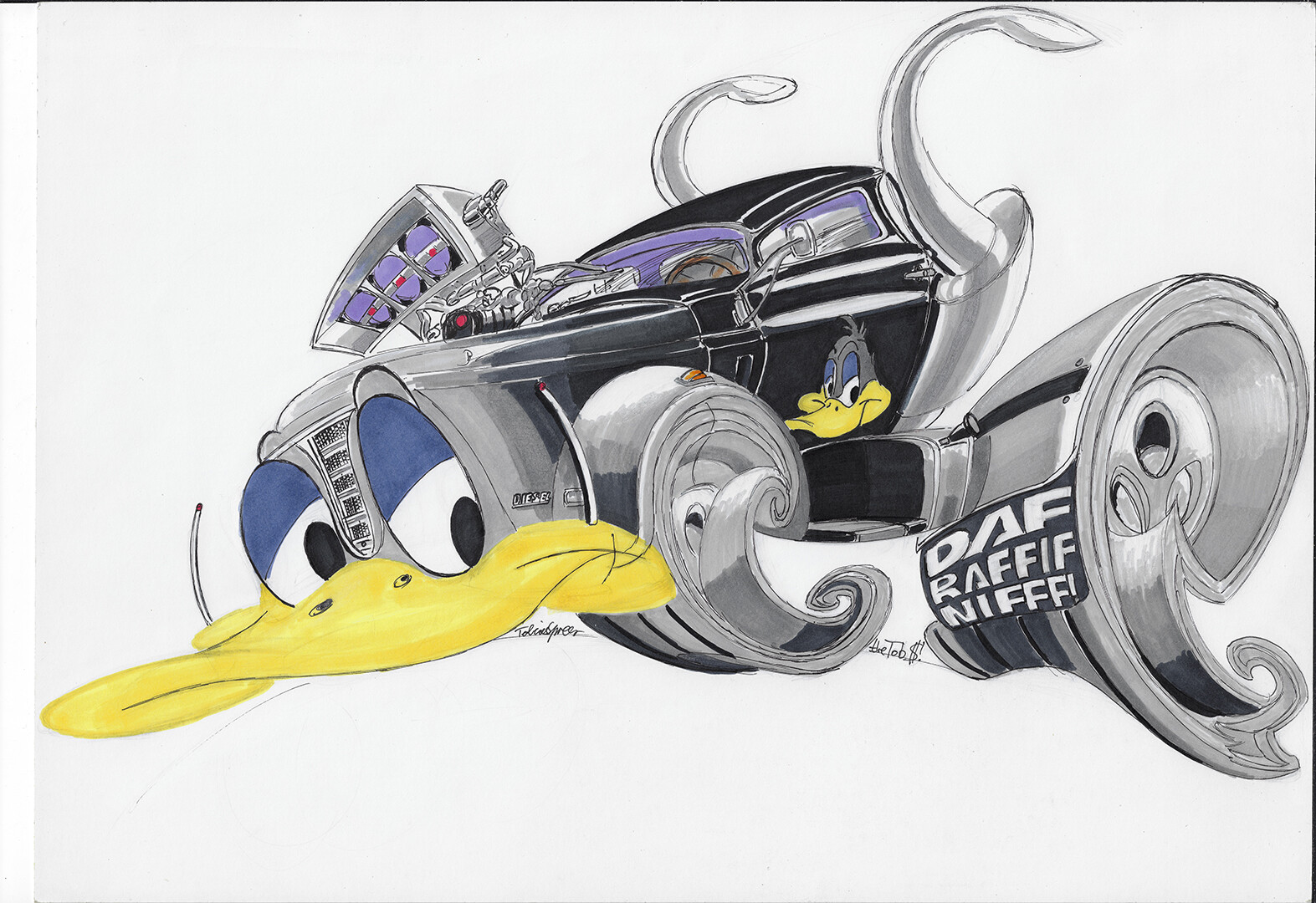 ArtStation - Daff der Truck - Daff the Truck