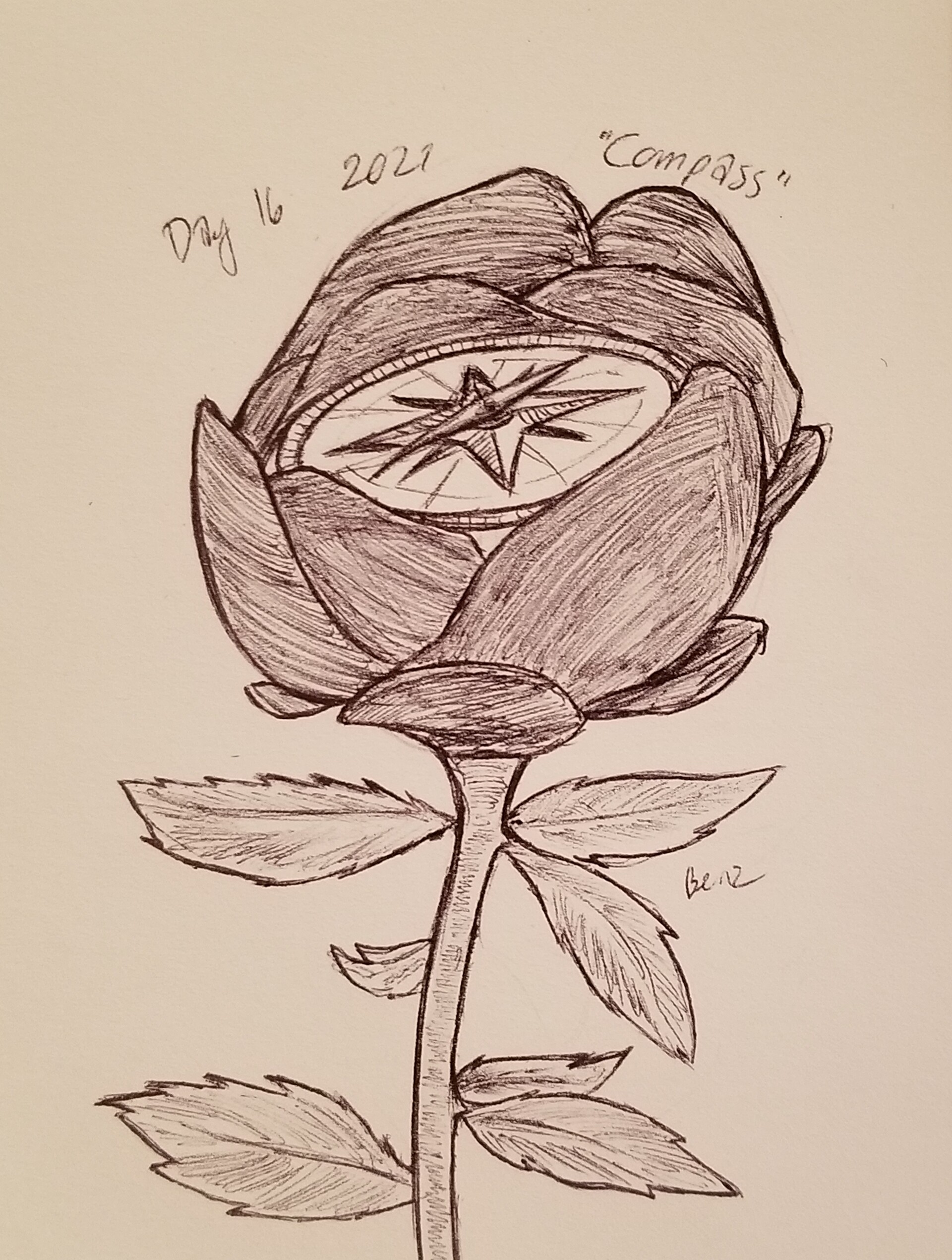 Andrew Benz - Inktober 2021 Days 15 and 16