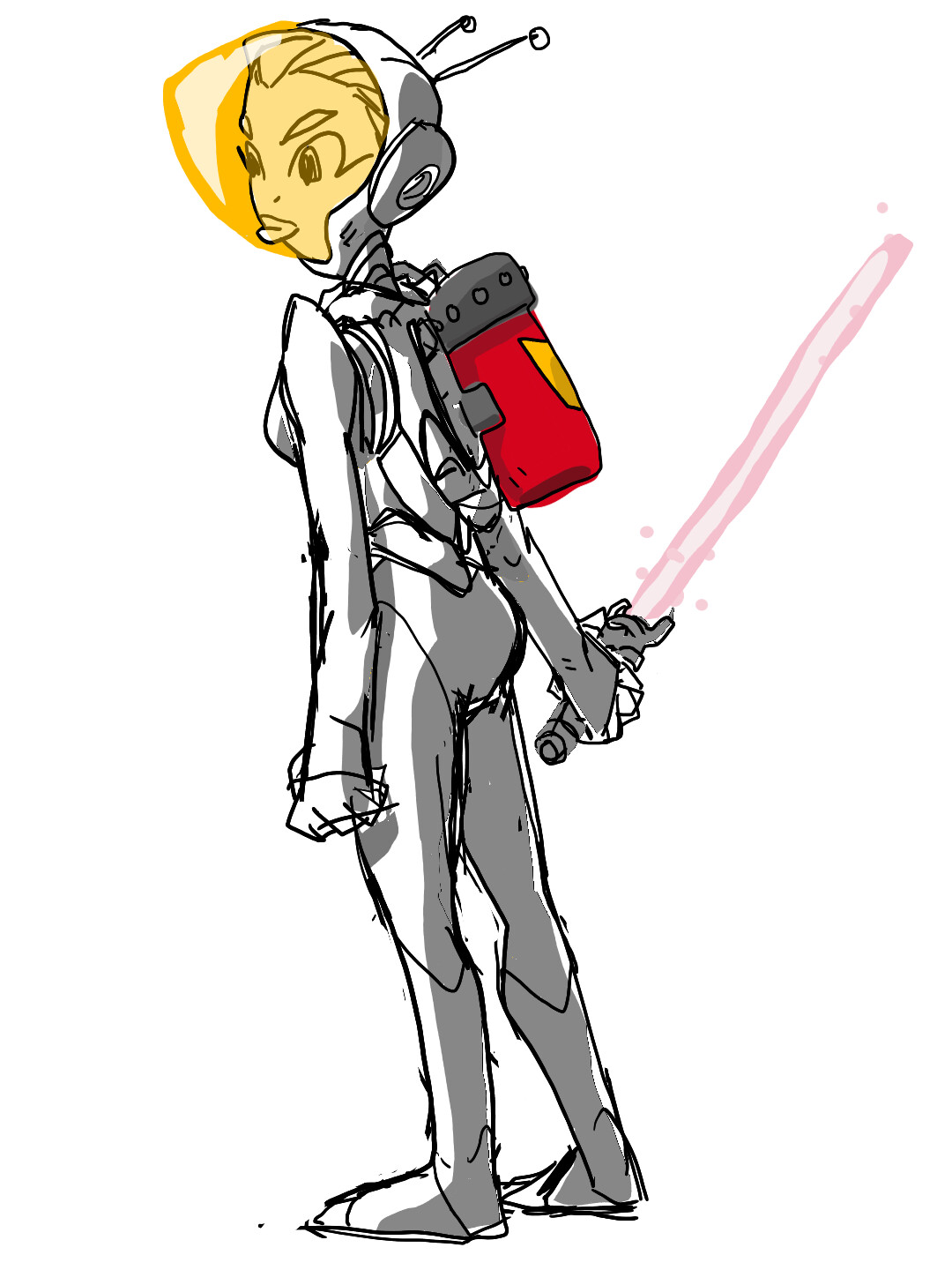 ArtStation - Space lady