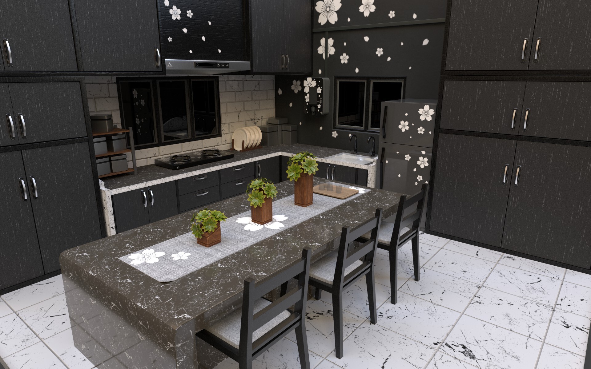 ArtStation - Modular kitchen