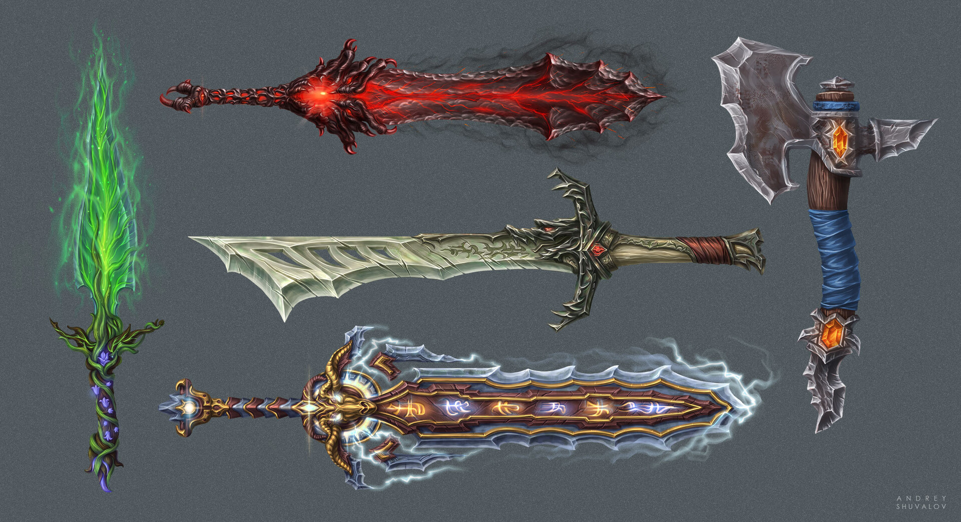 ArtStation - Swords