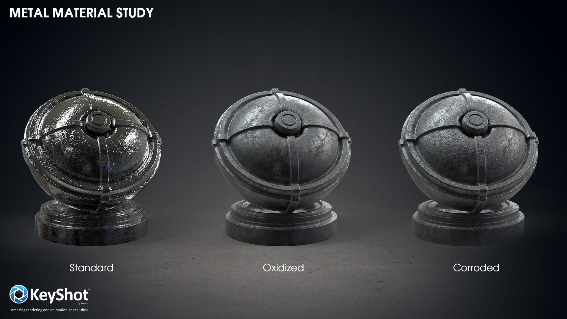 ArtStation - Metal, material study