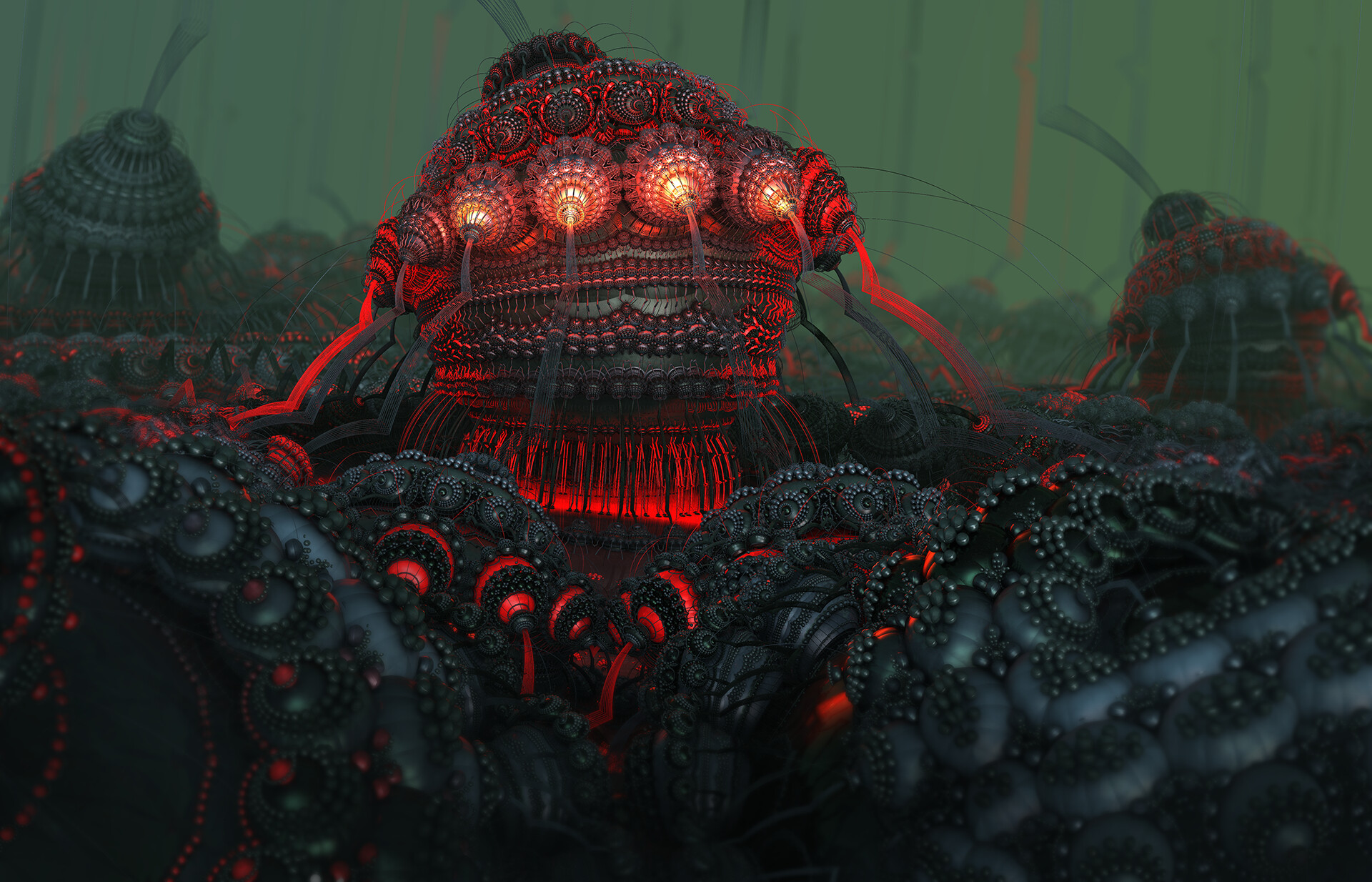 ArtStation - Alien nest