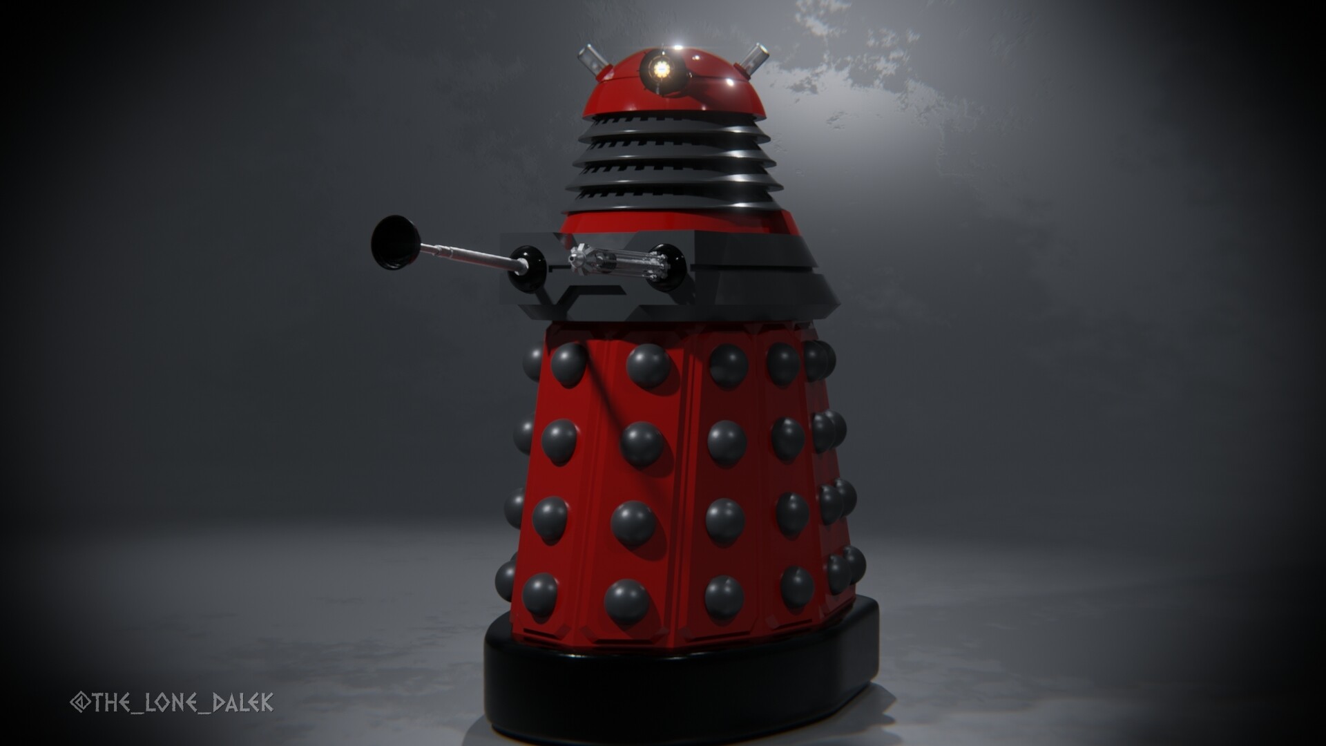 Red Dalek Drone