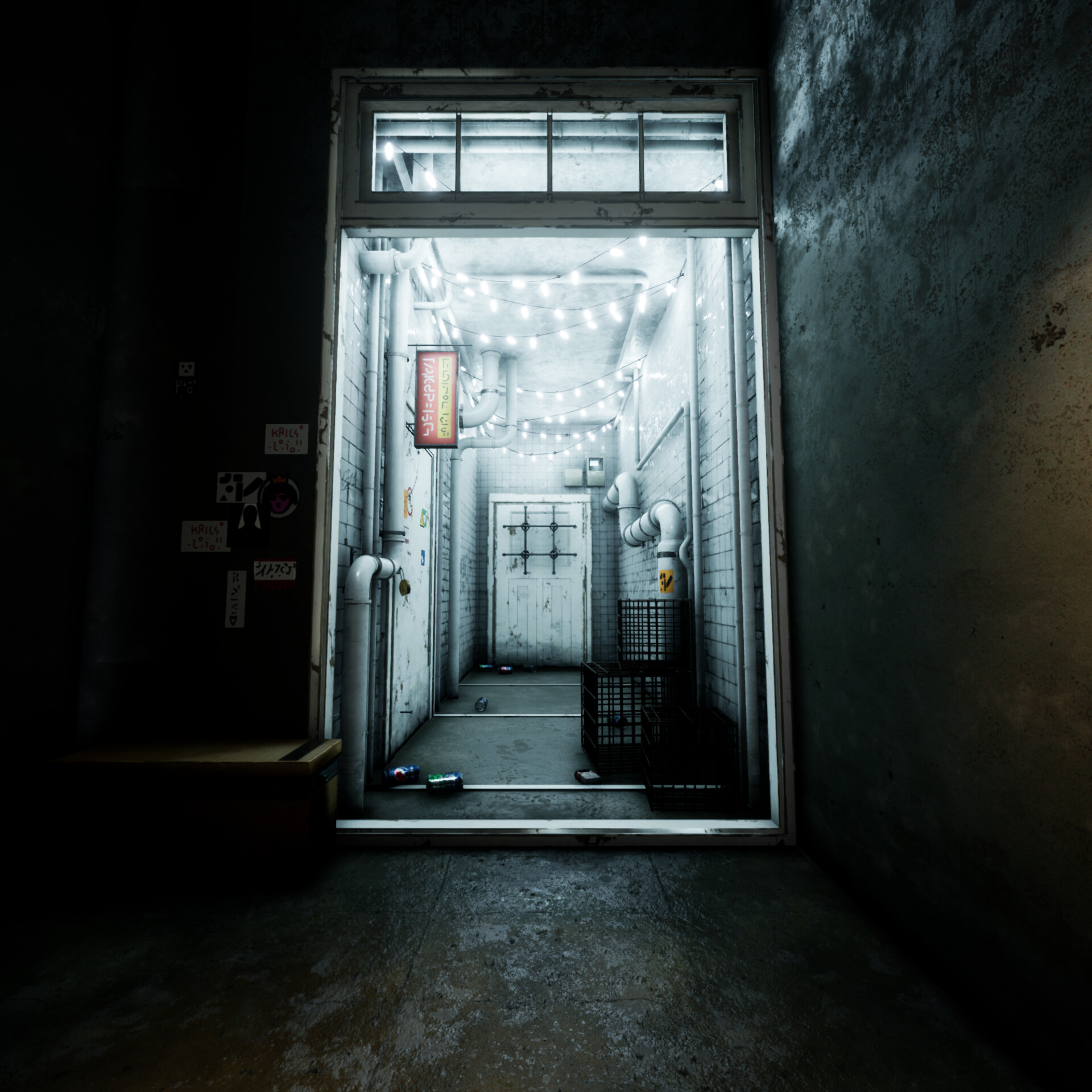 ArtStation - Stray Environment Fan Art