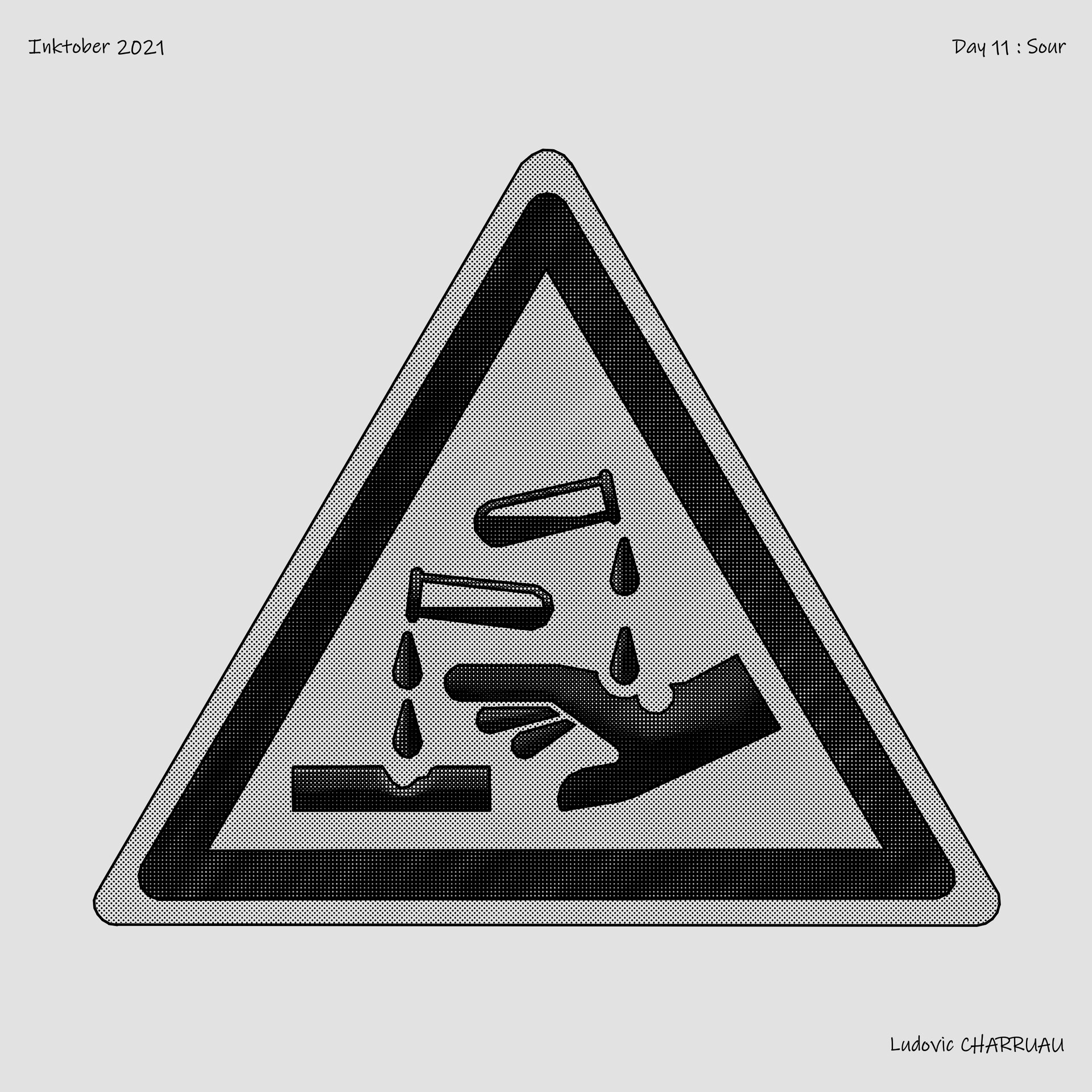 ArtStation - Inktober 2021, Day 11 : Sour