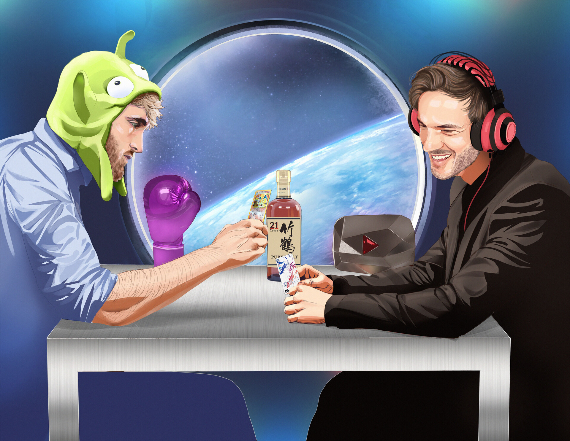 ArtStation - The Card Players 2