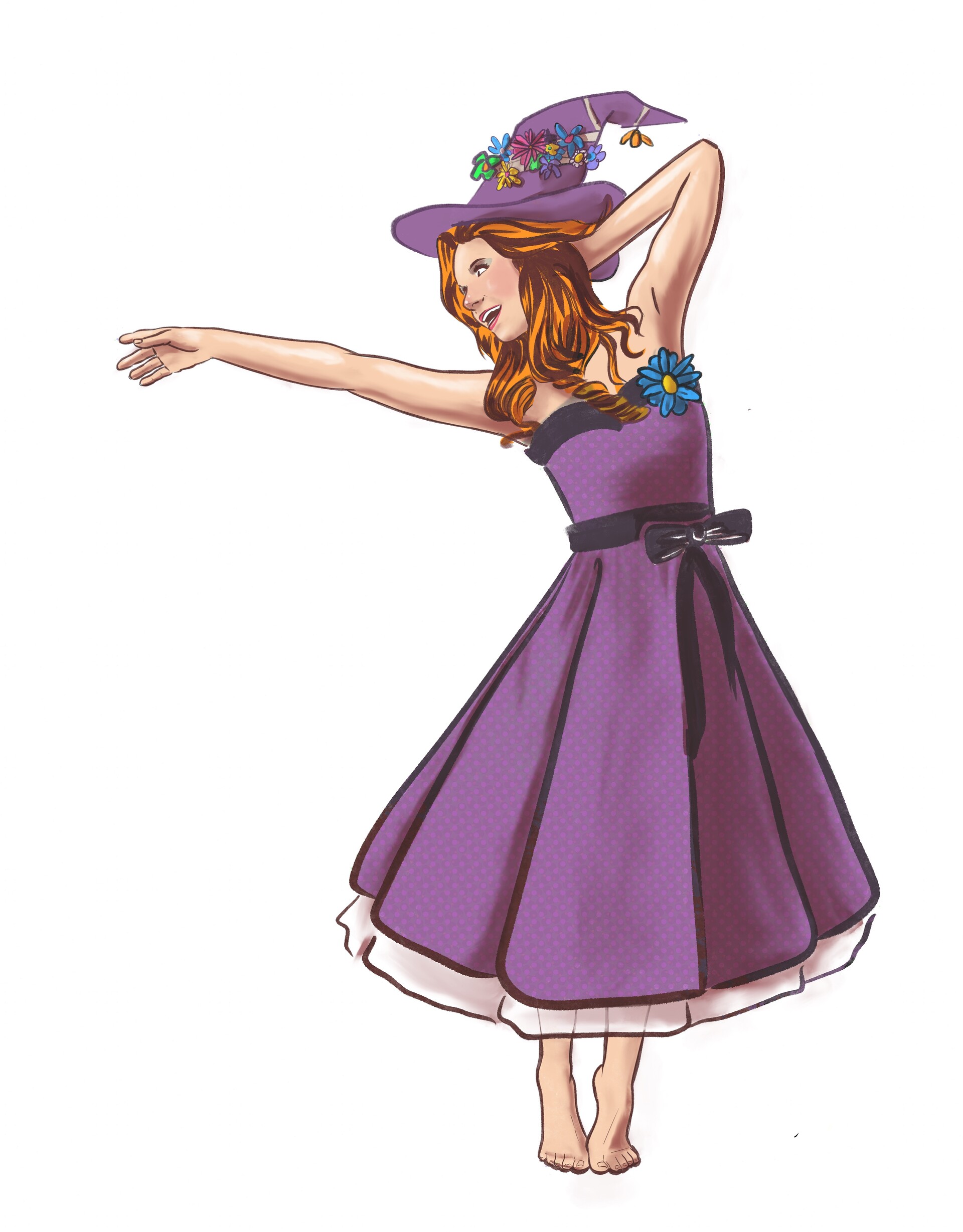 ArtStation - Pin-up Illustration (Digital)