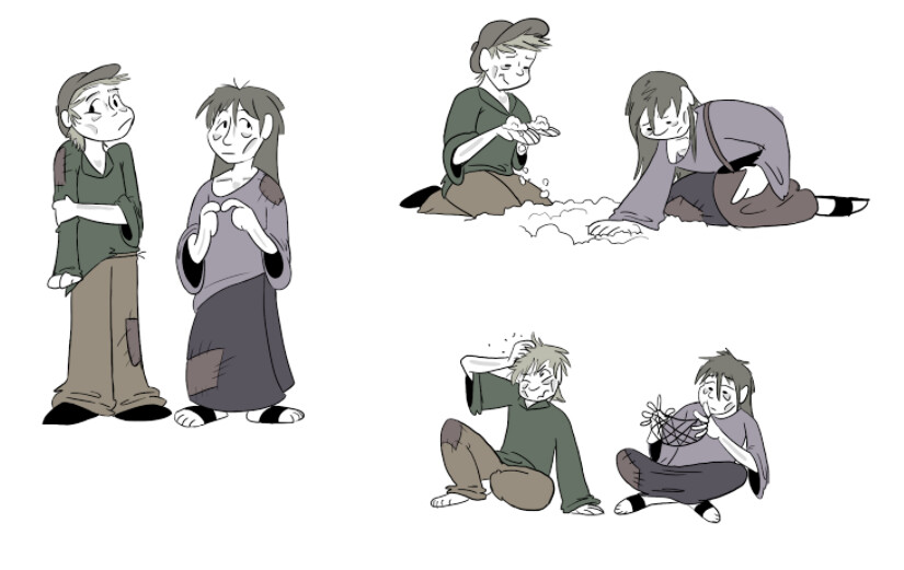 Kathryn Bandru - Character designs