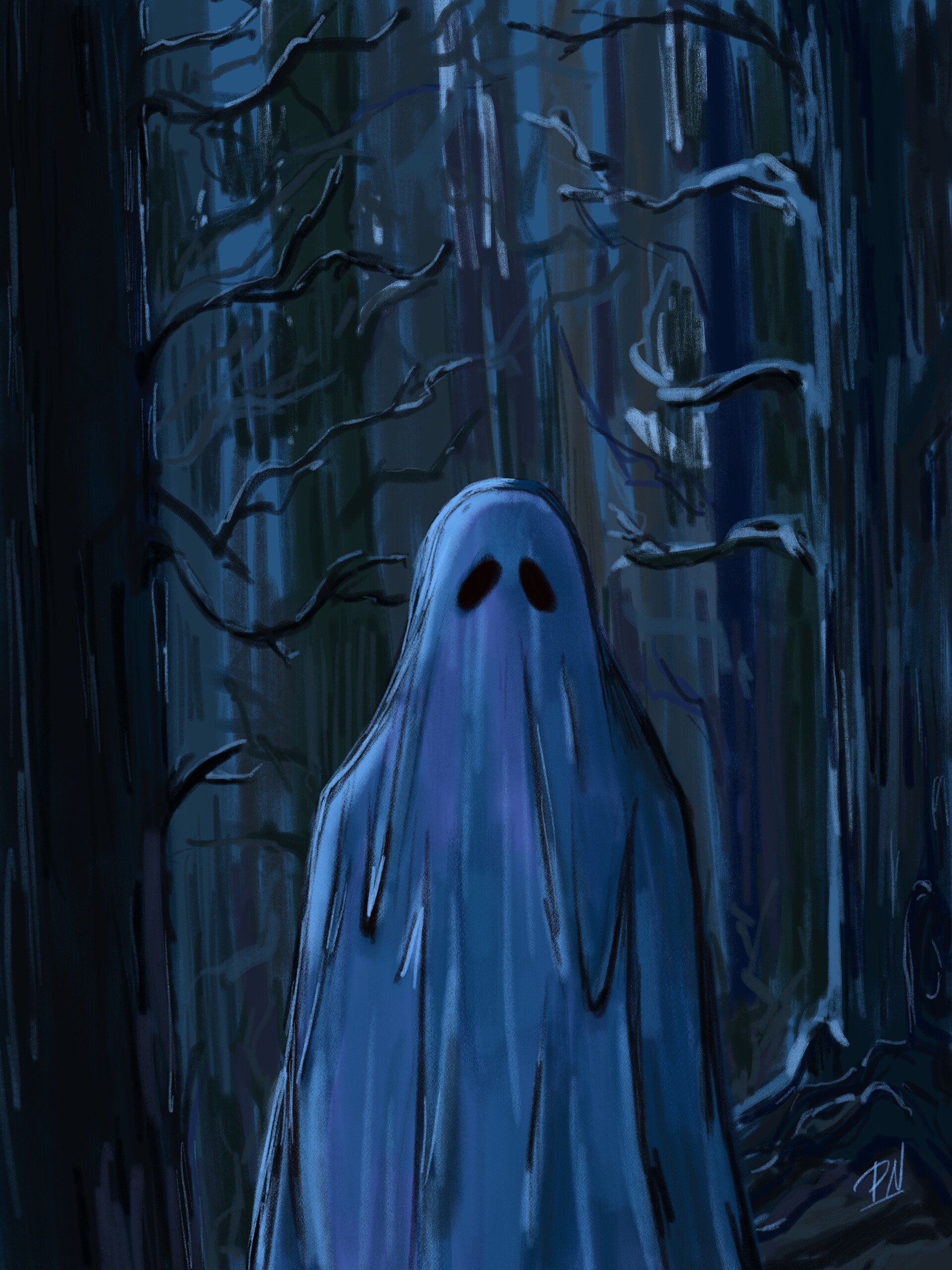 ArtStation - Haunted forest