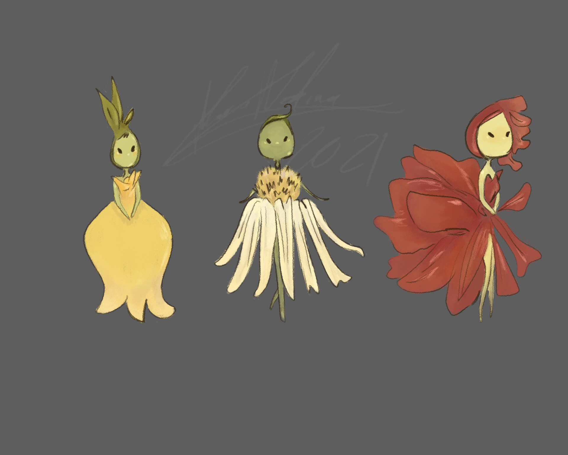 ArtStation - Flower Sprites