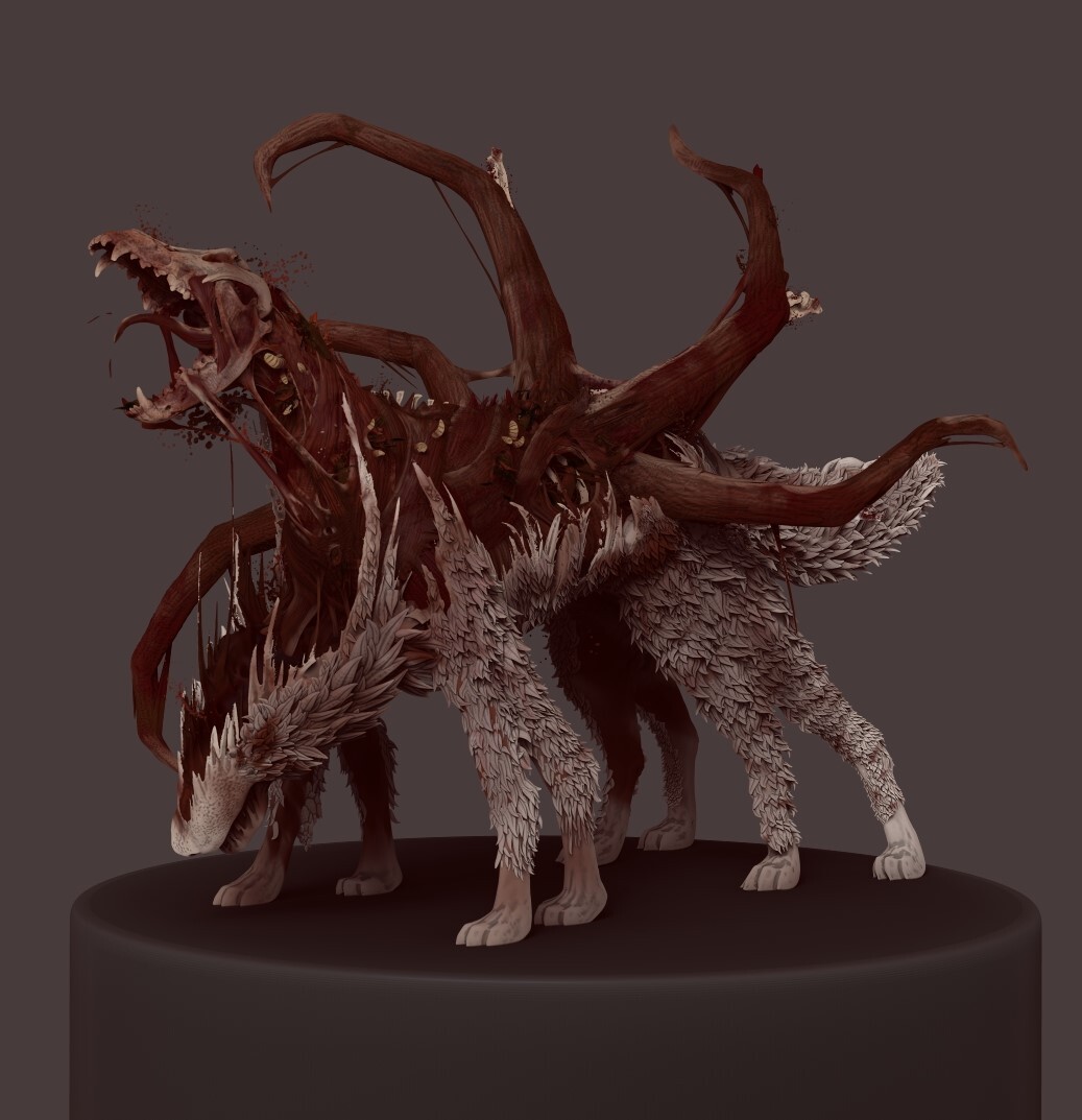 ArtStation - wolf mutant
