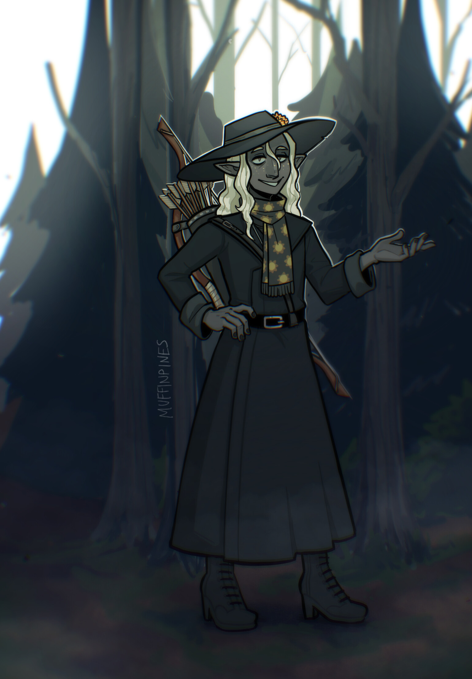 ArtStation - Lol Freeman (DND Character)