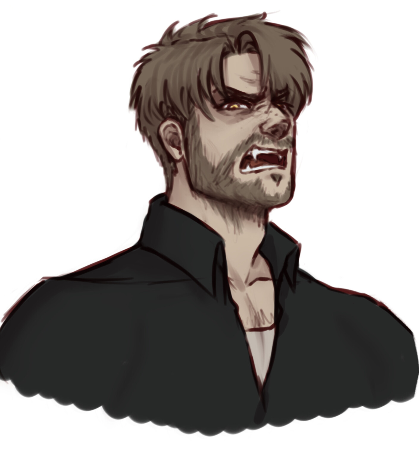 ArtStation - Basic Werewolf Concept - Redd