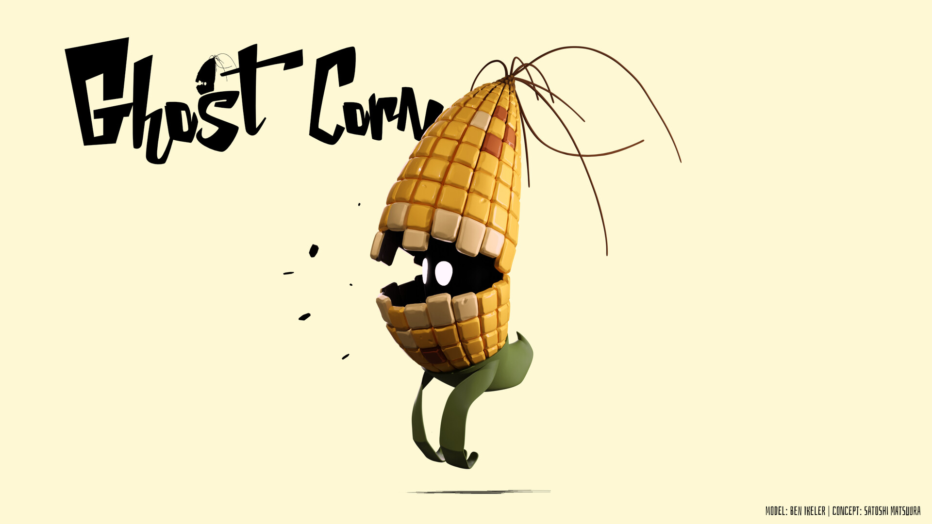 ArtStation - Ghost Corn Model