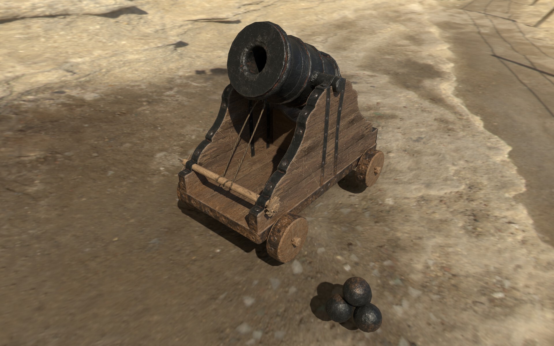 ArtStation - Medieval Mortar