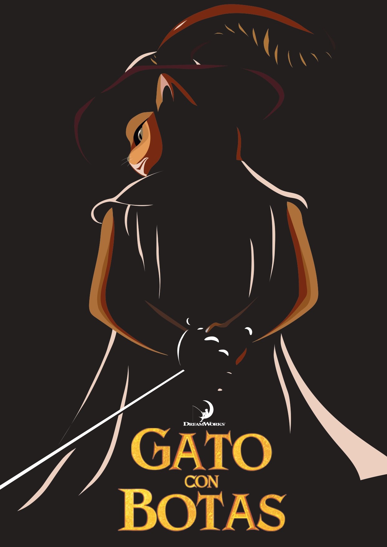 ArtStation - Cartel Gato Con Botas