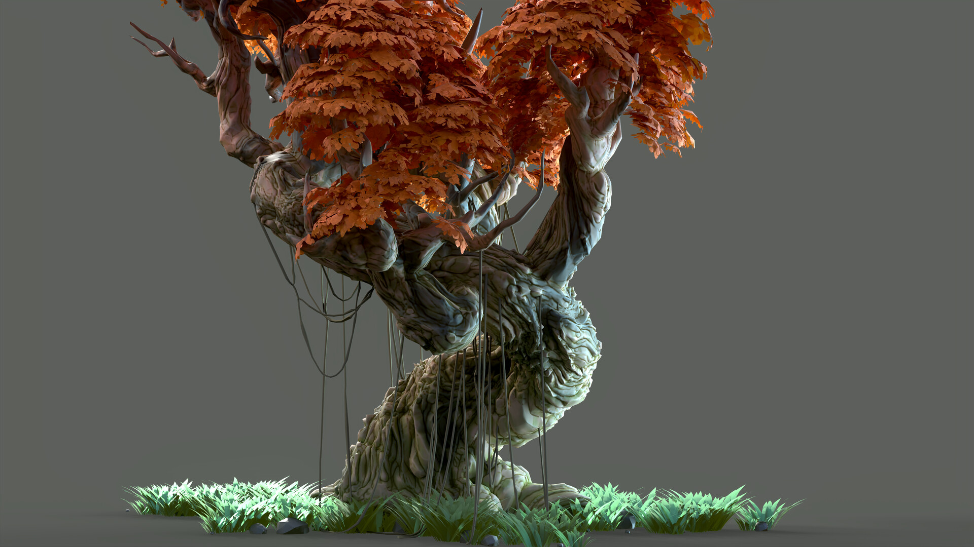 Hugo Beyer - Procedural Stylized Fantasy Tree - Houdini