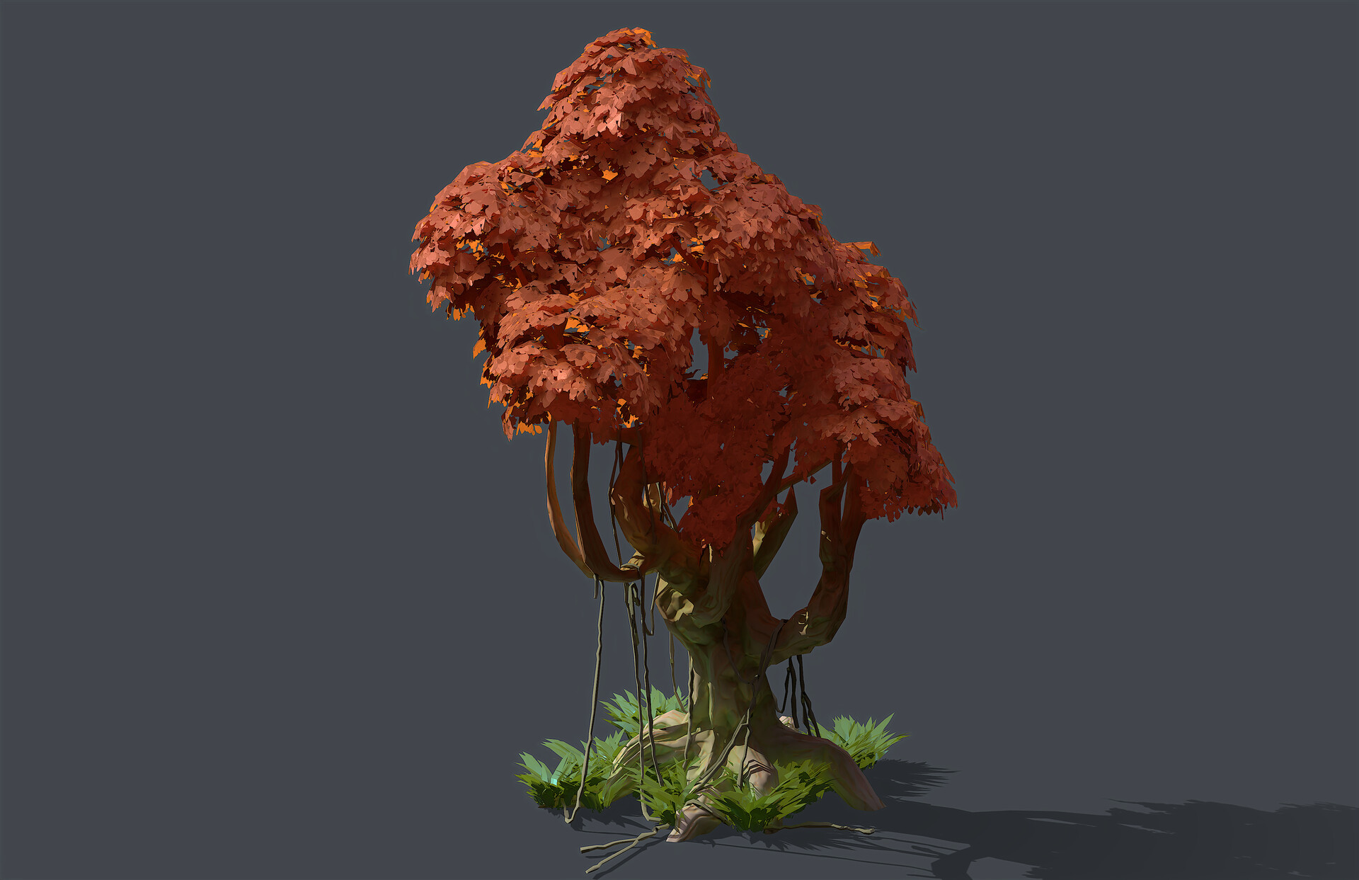 Hugo Beyer - Procedural Stylized Fantasy Tree - Houdini