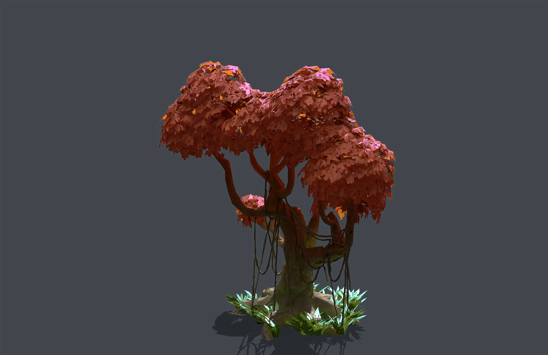 Hugo Beyer - Procedural Stylized Fantasy Tree - Houdini