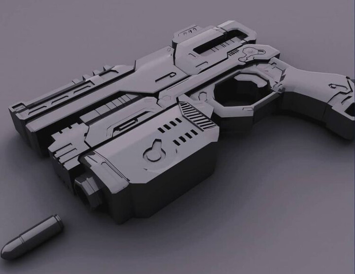 ArtStation - fa alien pistols