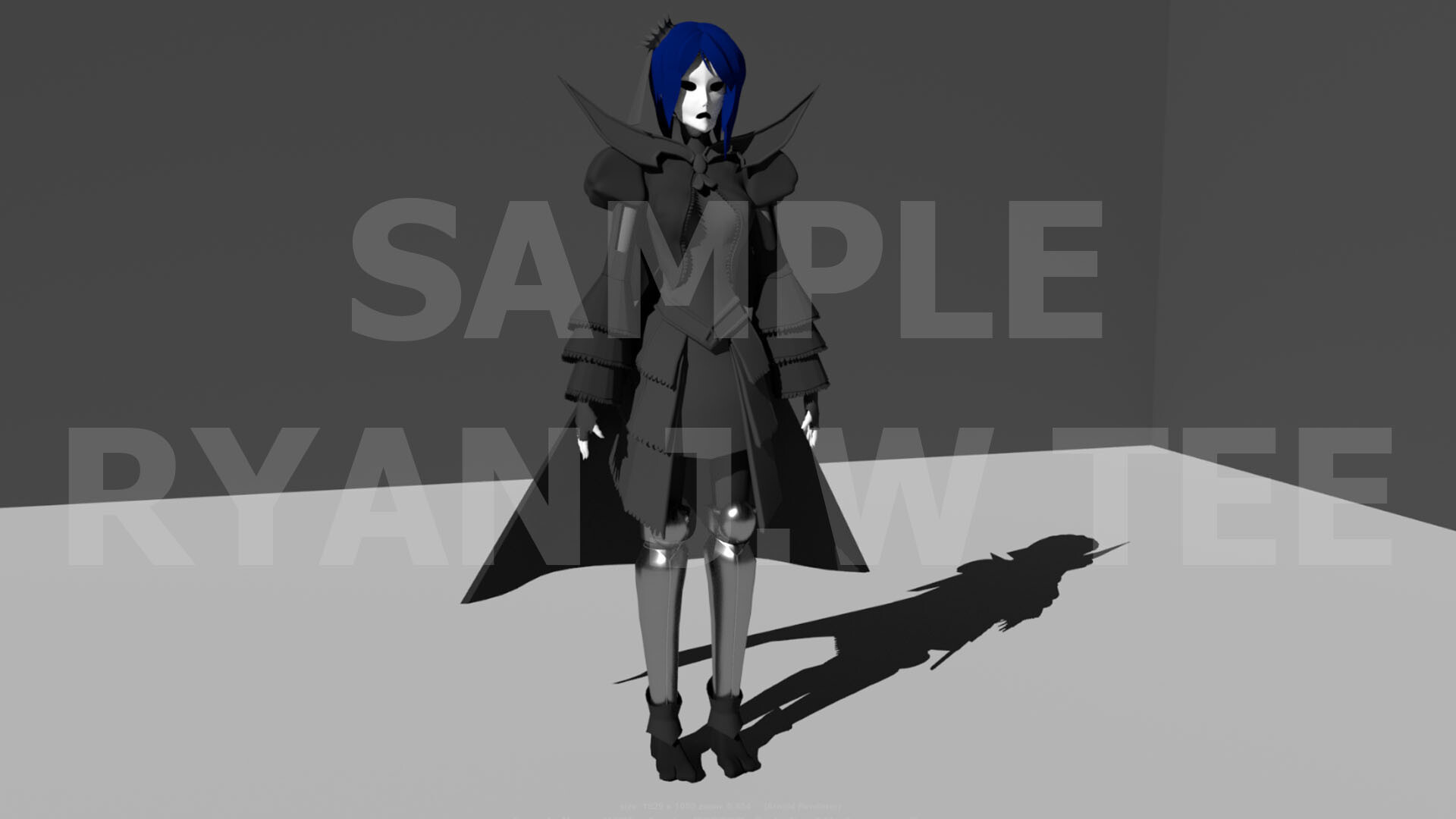 ArtStation - Kage no Onna 3D Modal