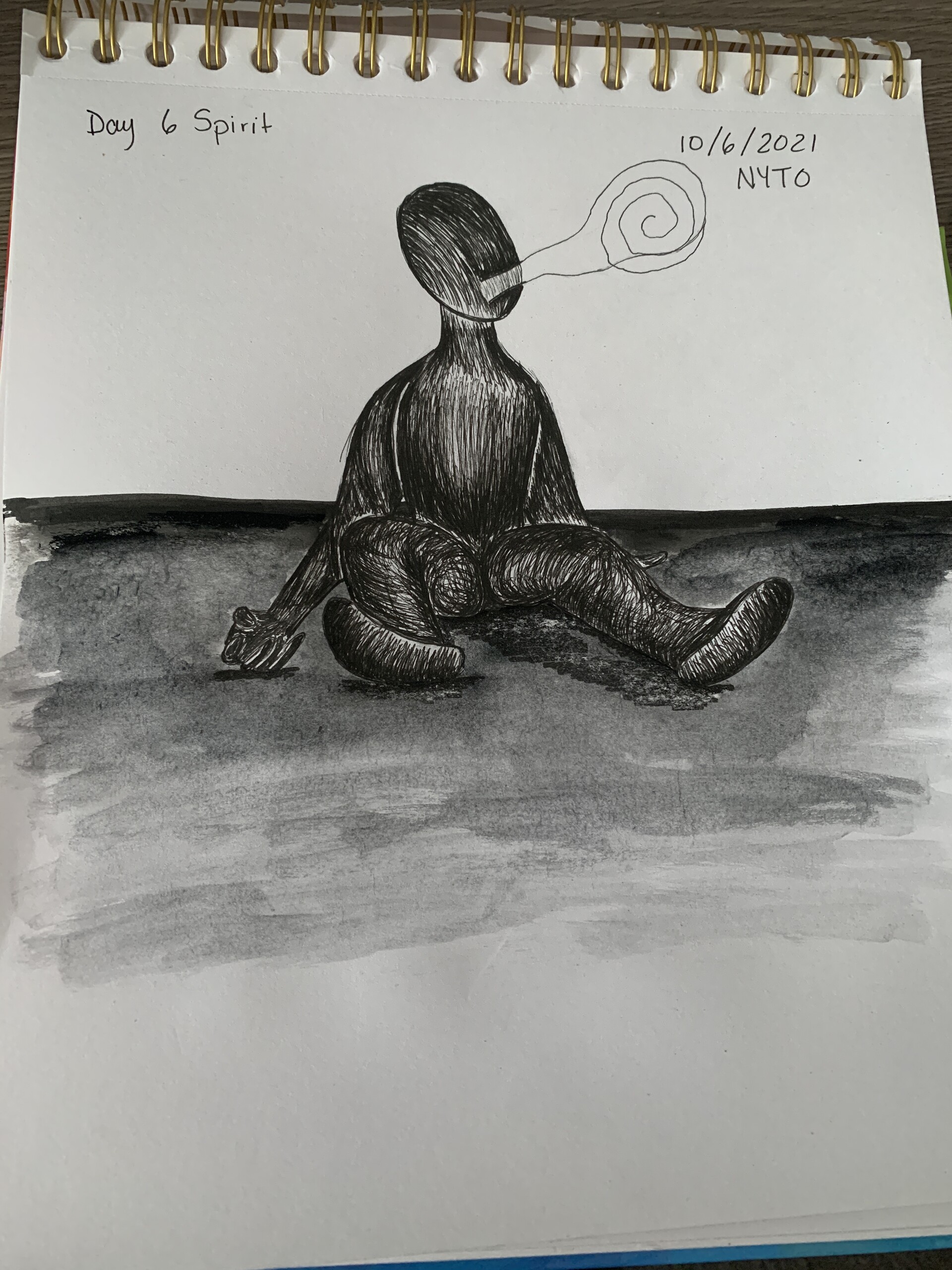 ArtStation - Inktober 2021 Spirit, Day 6