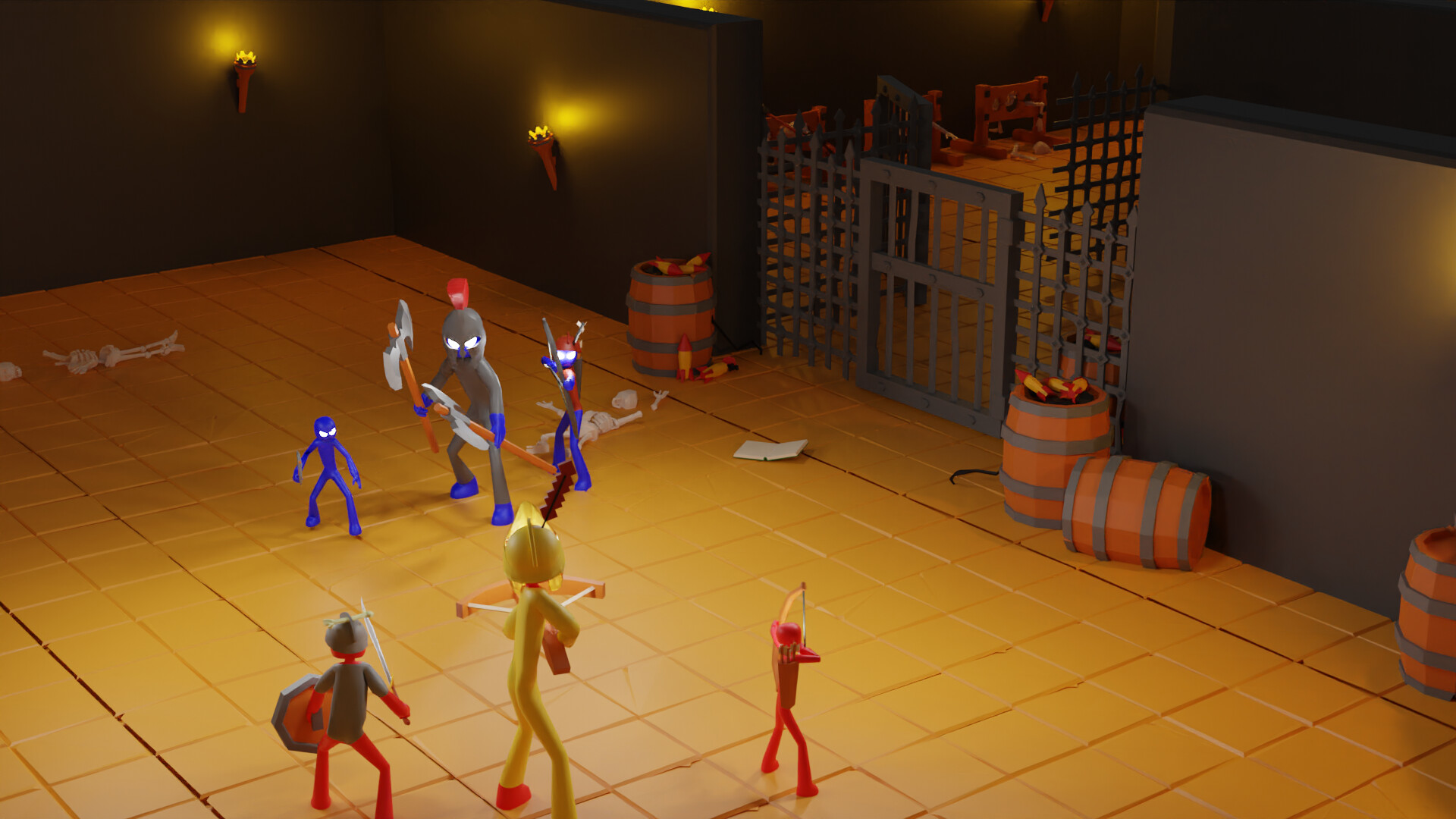 ArtStation - Stickman Soldiers