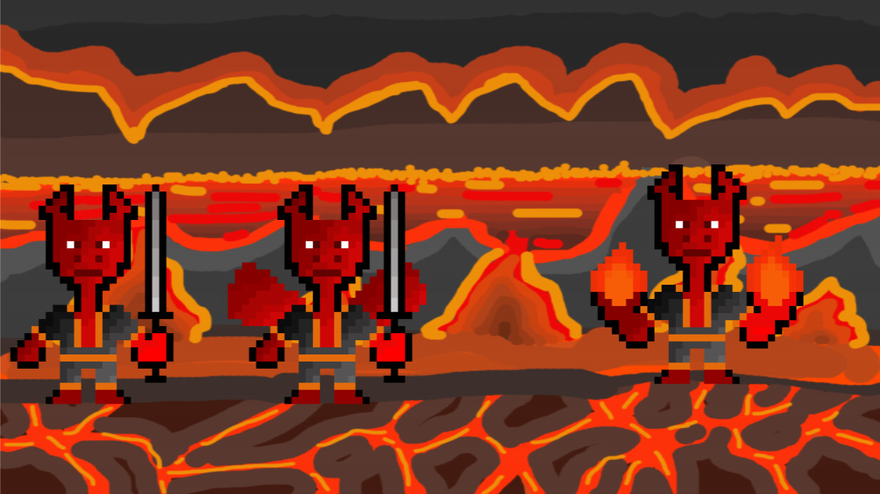 ArtStation - Hell Setting