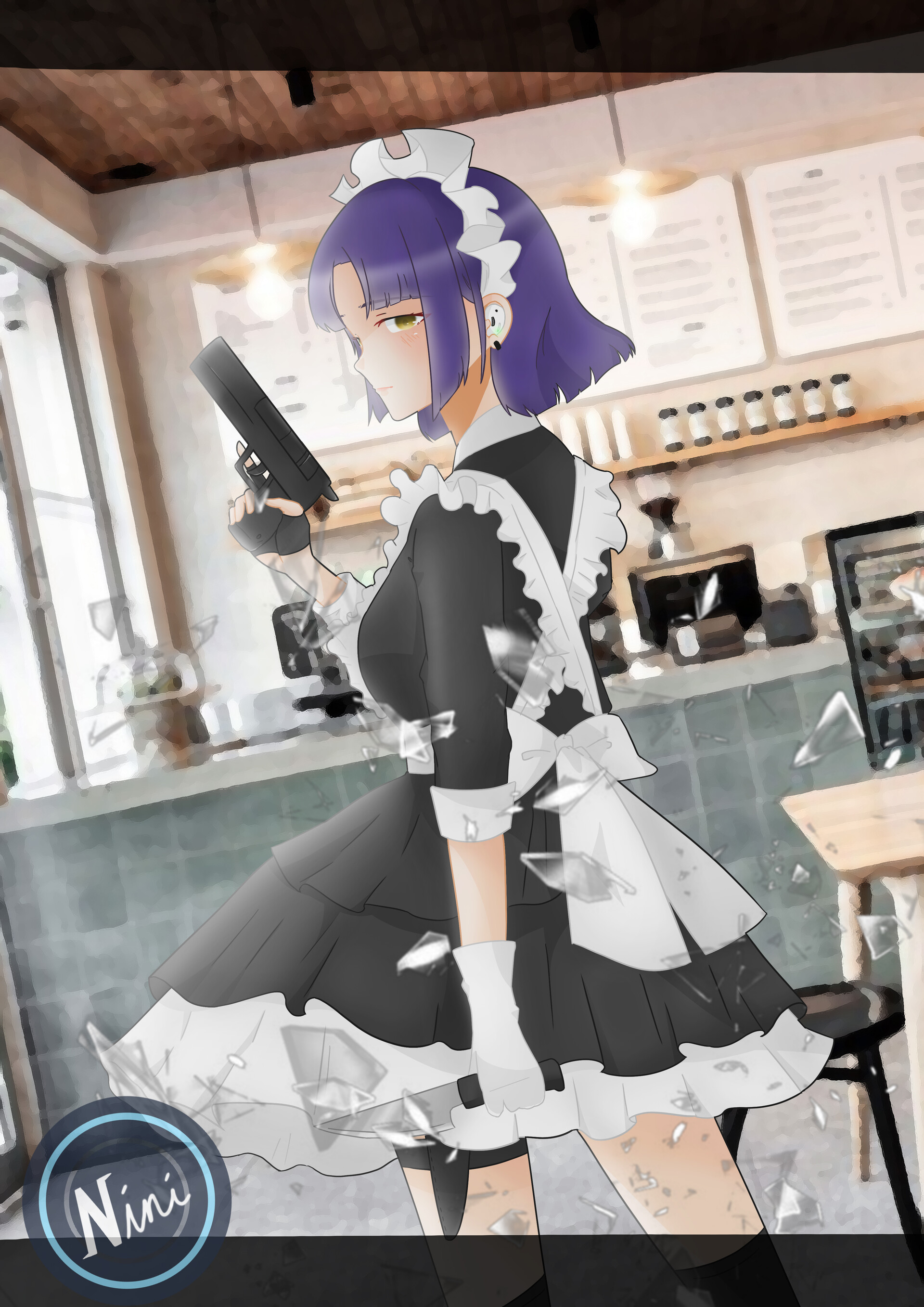 ArtStation - A UwU Tober - Maid