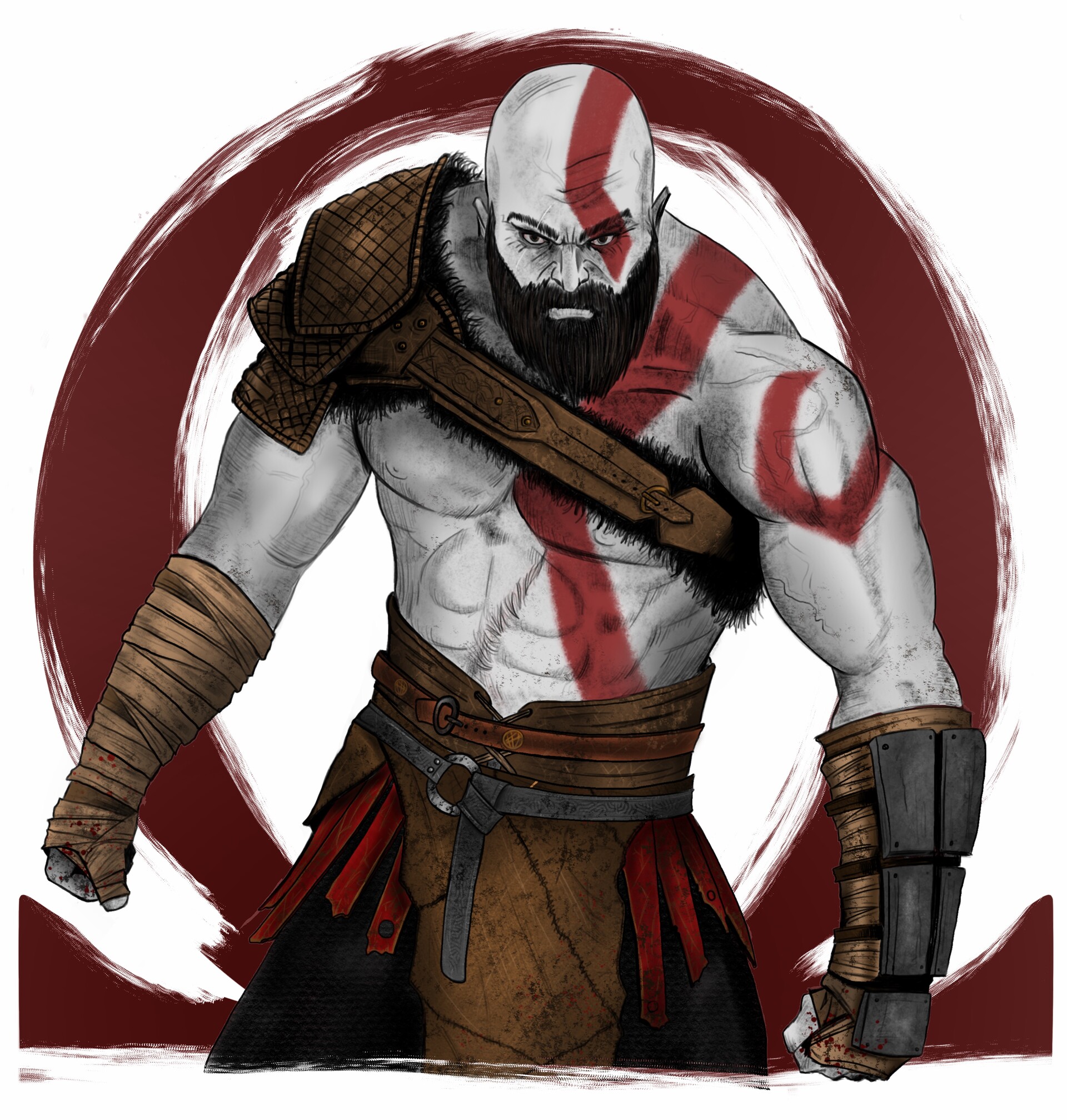ArtStation - Kratos