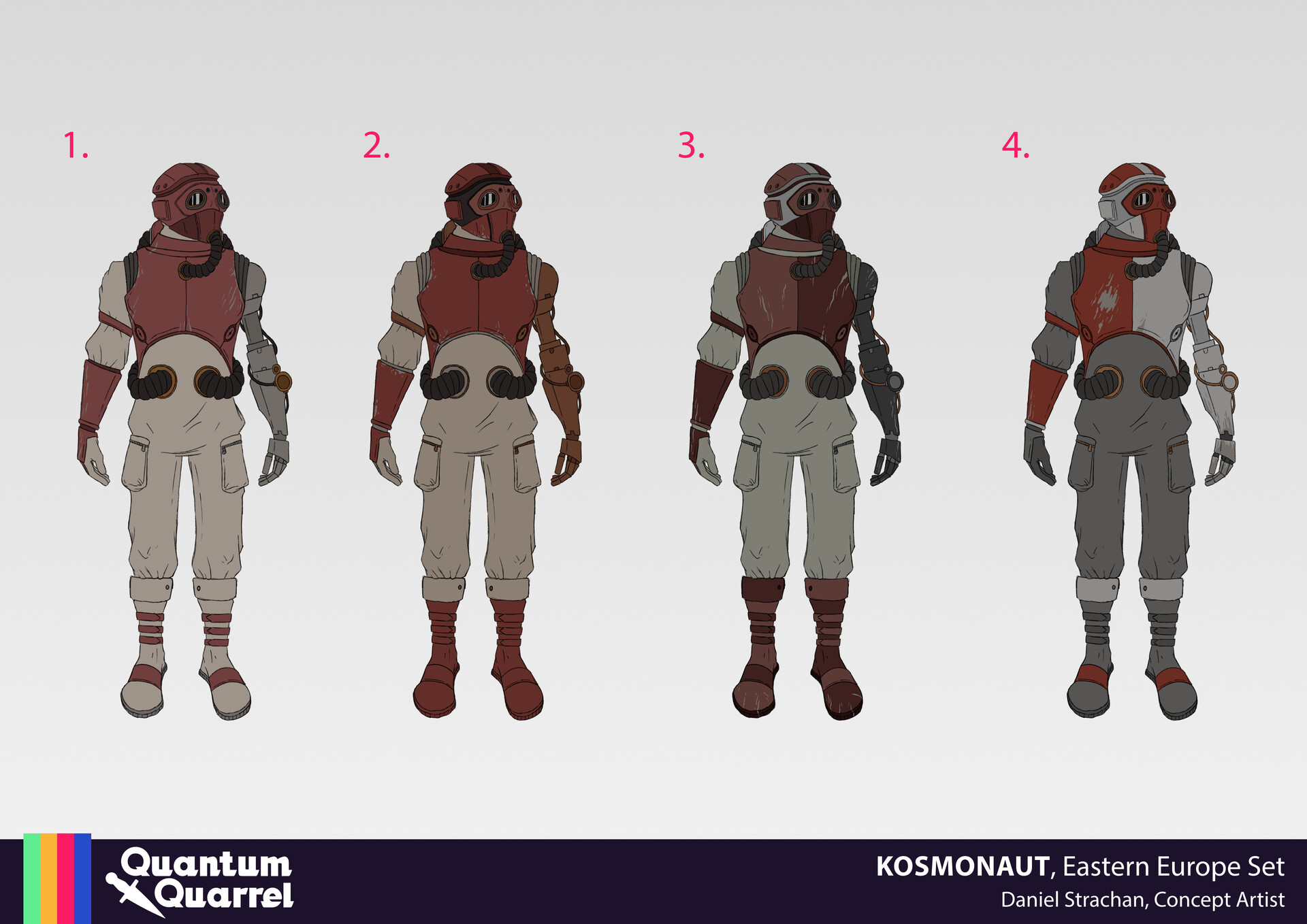 Daniel Strachan - KOSMONAUT - Quantum Quarrel