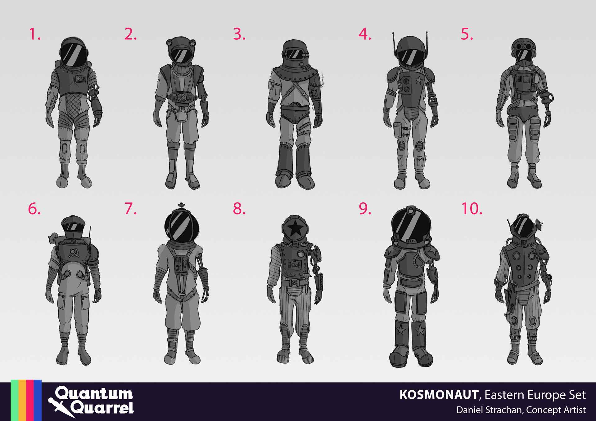 Daniel Strachan - KOSMONAUT - Quantum Quarrel