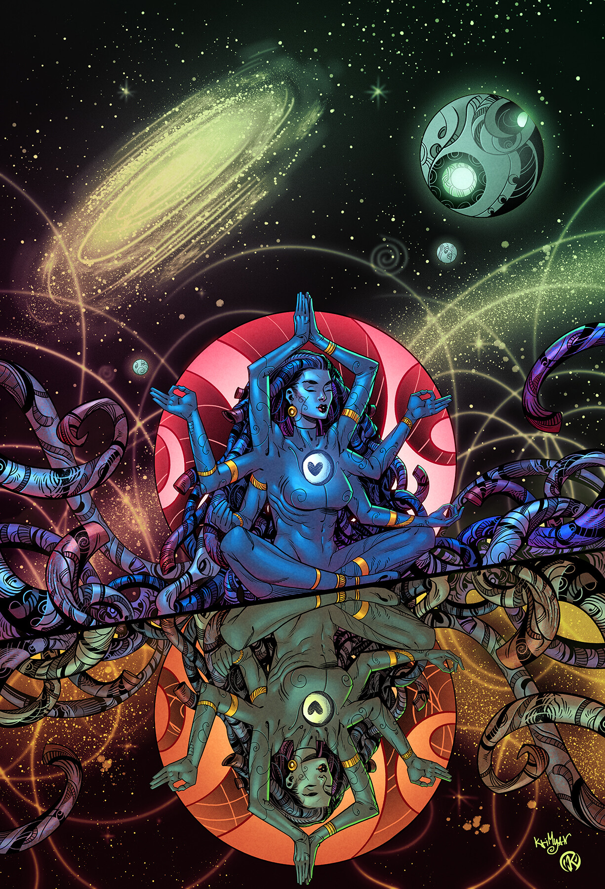 ArtStation - Sounds Of Color Vel. #1 album cover - colors