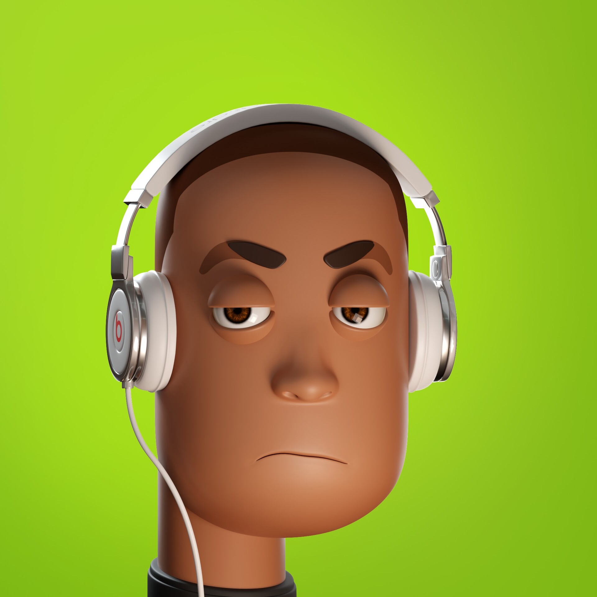 ArtStation - Dr. Dre 3D cartoon