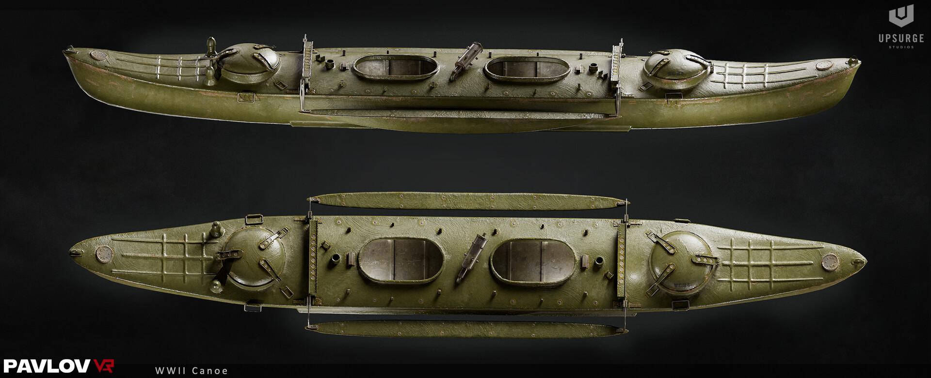 ww2 canoe