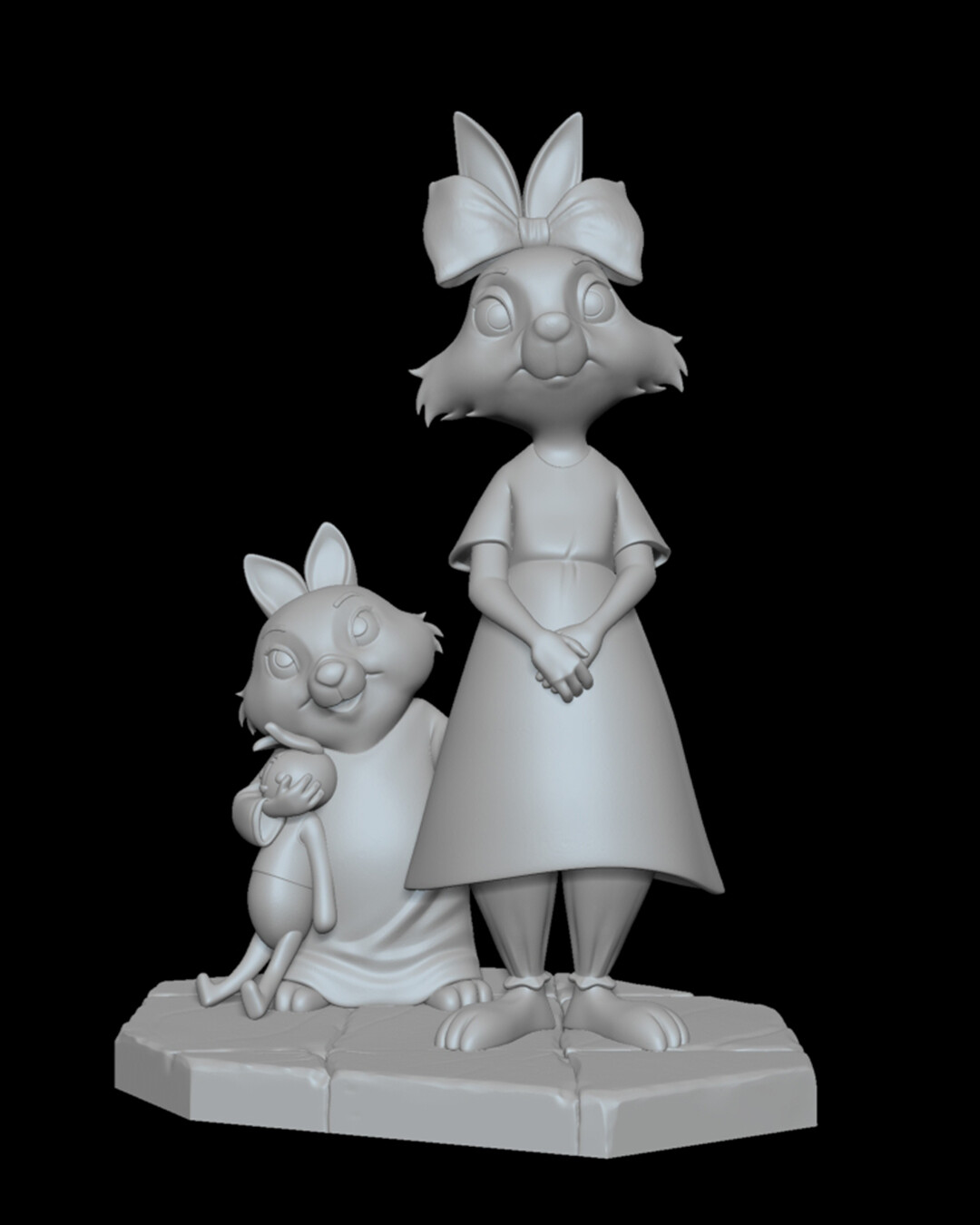 Nasiel Stillo - Rabbits from "Robin Hood" Fan Art