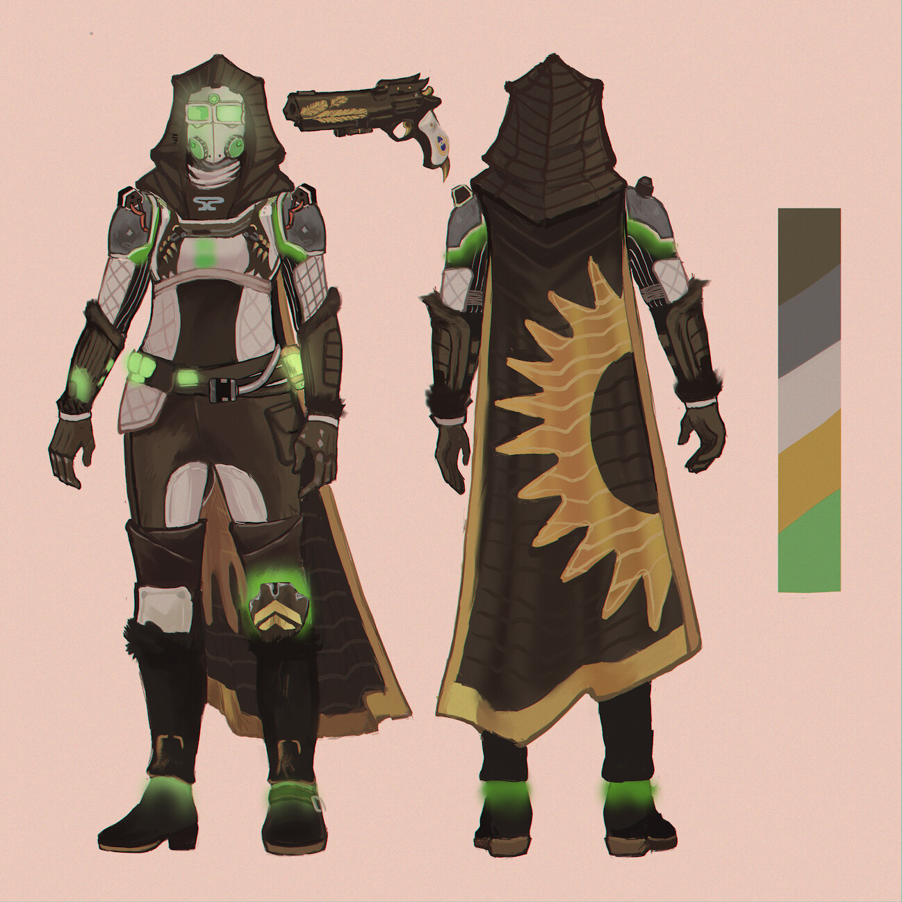 ArtStation - Character sheet commission