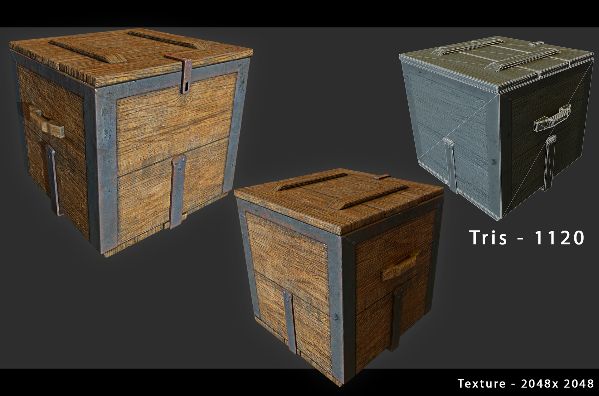 ArtStation - Wooden Box