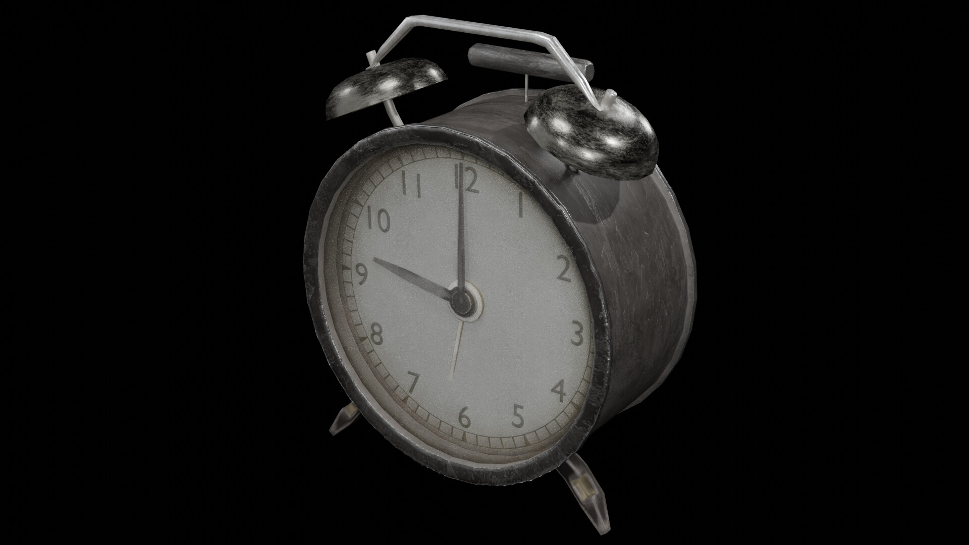 ArtStation - Worn Alarm Clock