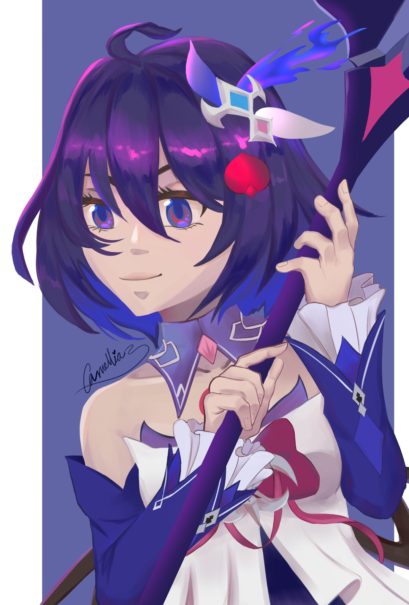 Artstation Seele Vollerei Honkai Impact 3rd Fanart