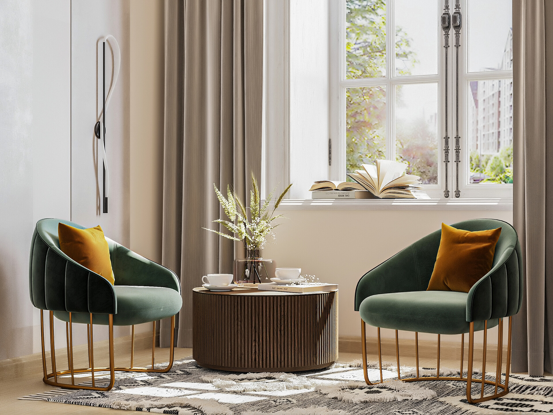 ArtStation - Comfortable place - 3d rendering
