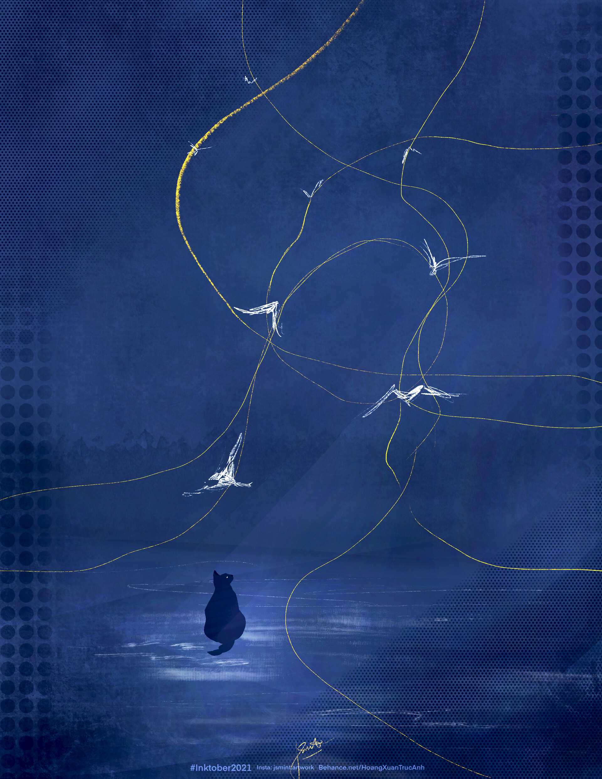 ArtStation - Seagull and the Cat Who Taught Her to Fly