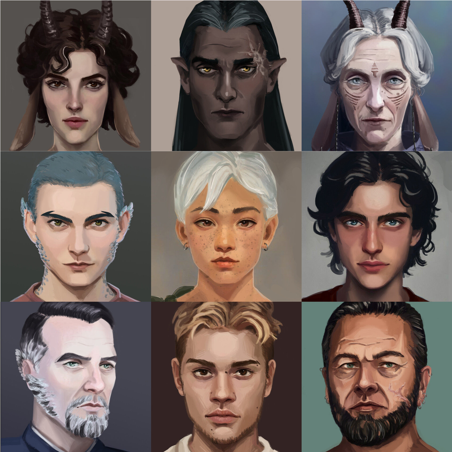 ArtStation - Portraits