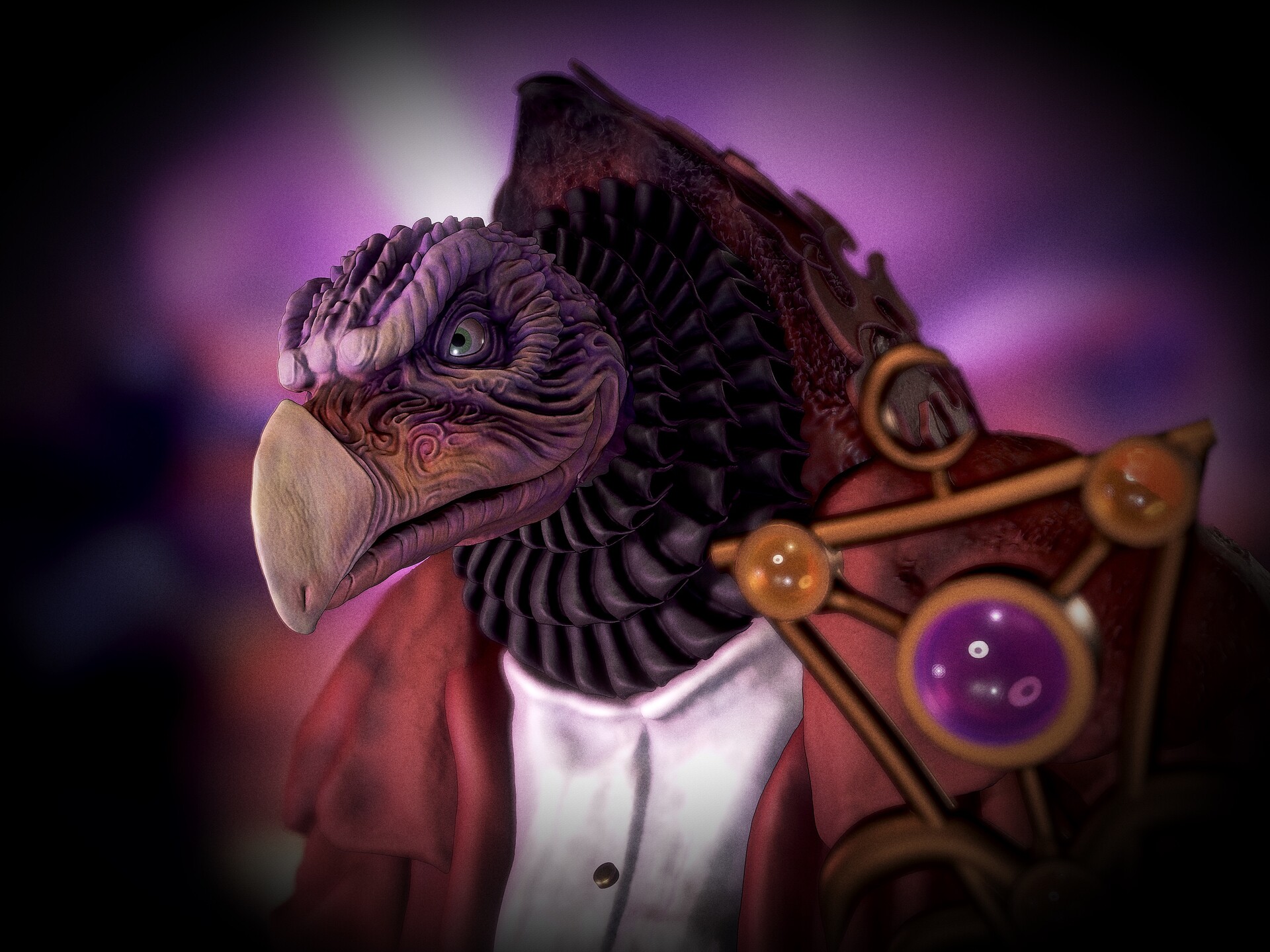 ArtStation - Dark Crystal - The Chamberlain - Skeksis