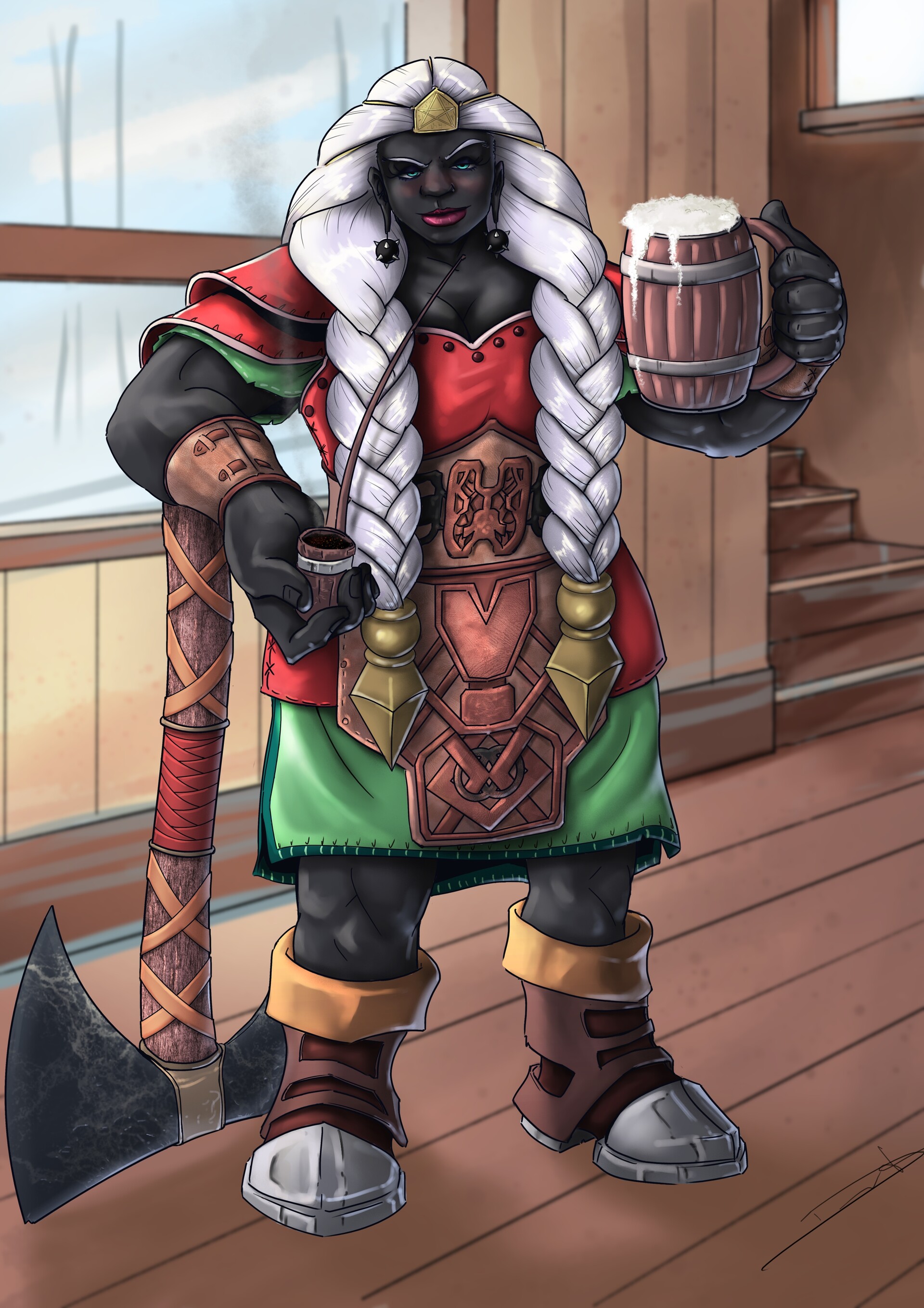 ArtStation - Duergar female